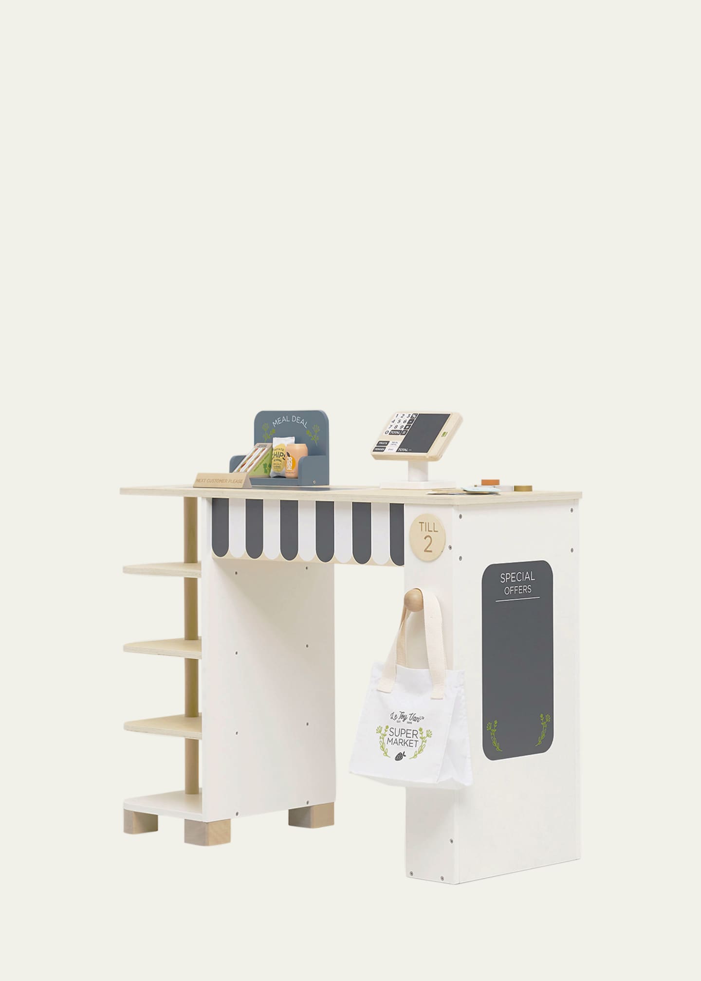 Le Toy Van Supermarket Till Checkout & Accessories Play Set - Bergdorf ...