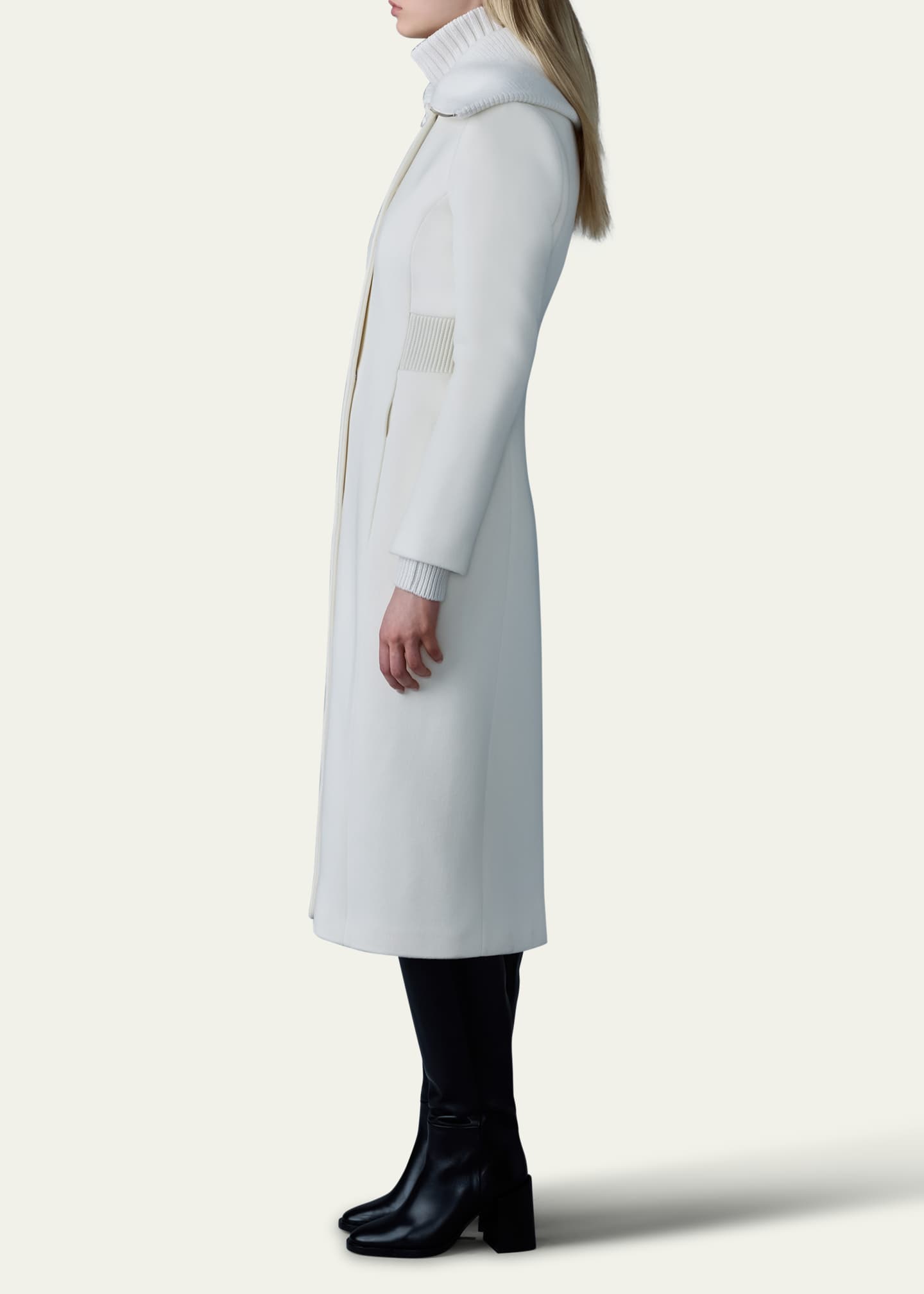 Mackage Clarice Long Double-Face Wool Coat - Bergdorf Goodman