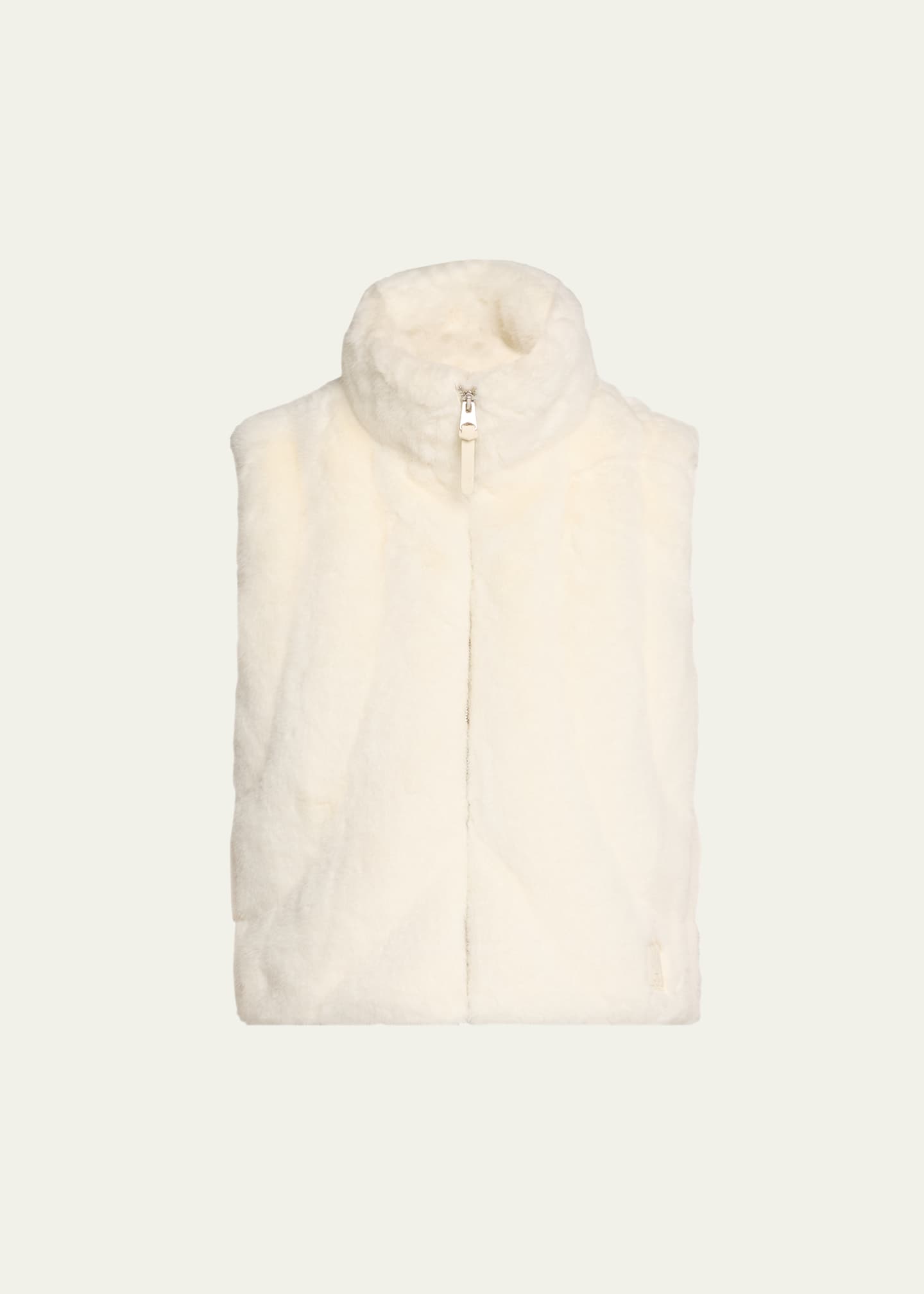 Mackage Ginny Brushed Faux Fur Quilted Vest - Bergdorf Goodman