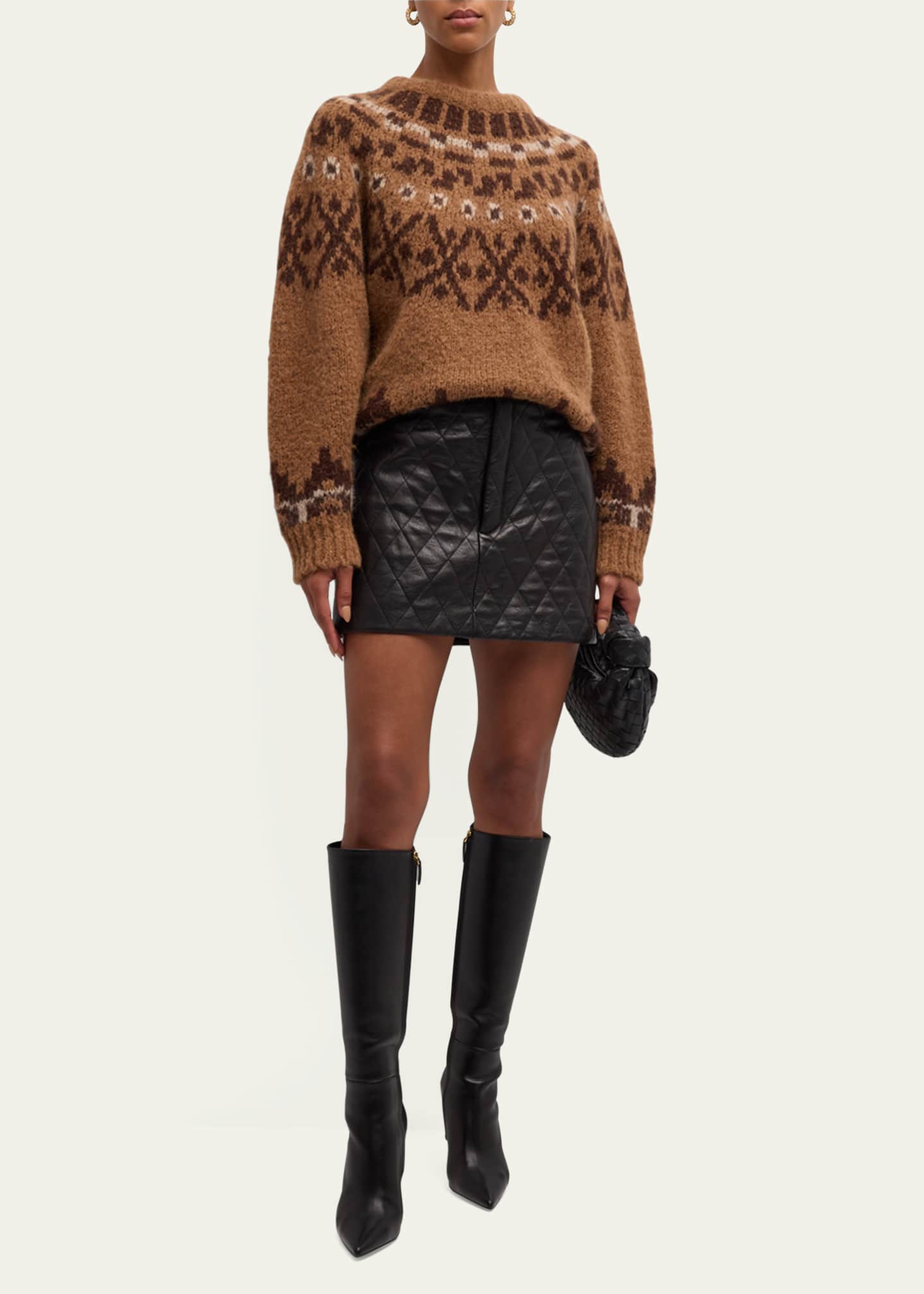 FRAME Fair Isle Sweater - Bergdorf Goodman