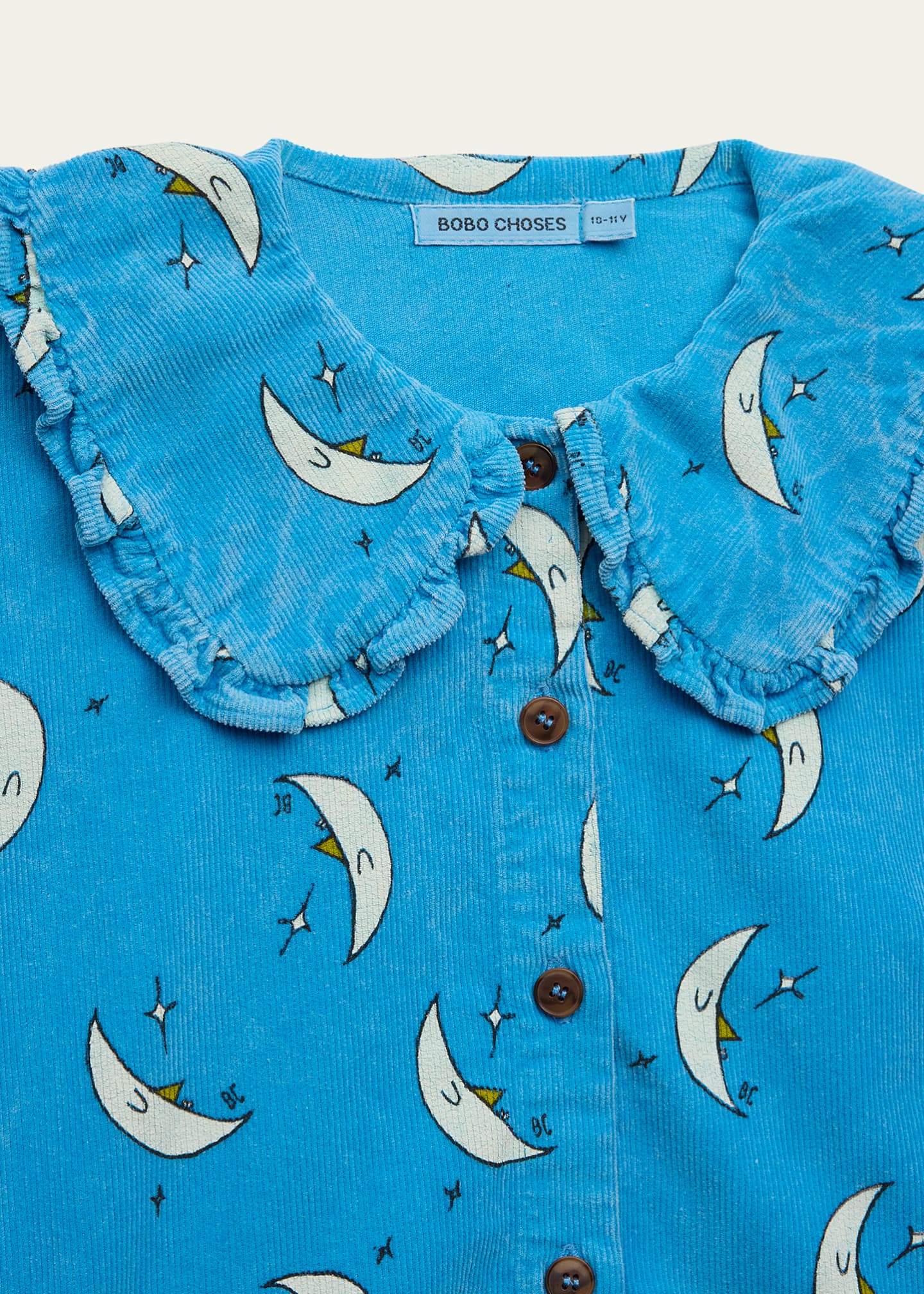 Bobo Choses Girl's Beneath The Moon Woven Dress, Size 2-13 - Bergdorf ...