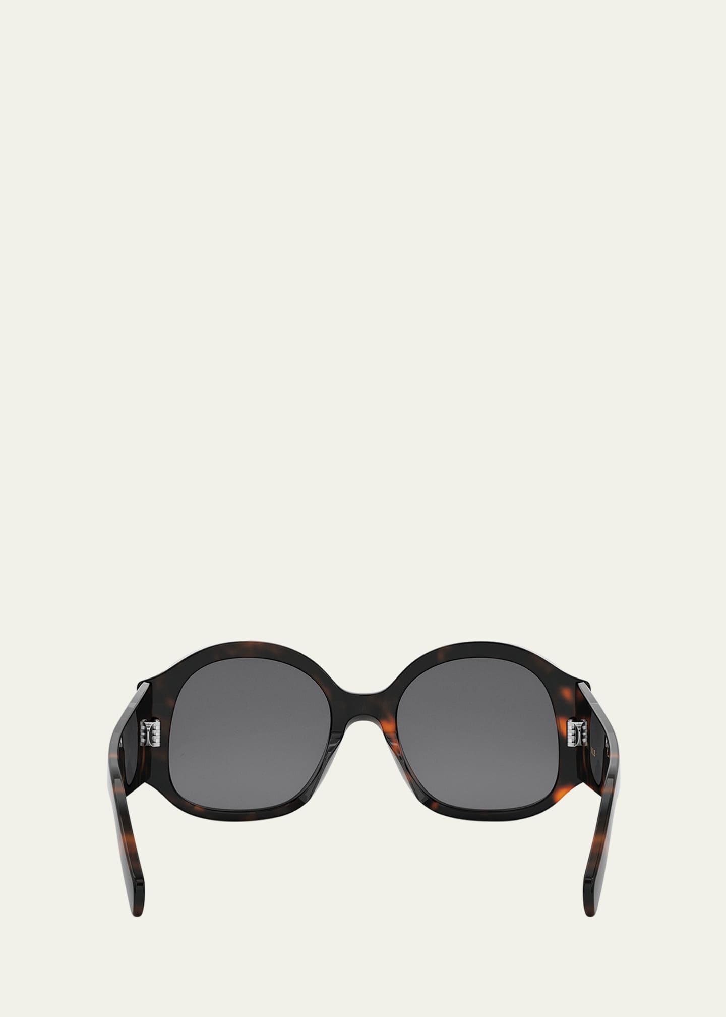 Celine Max Triomphe Round Acetate Sunglasses - Bergdorf Goodman