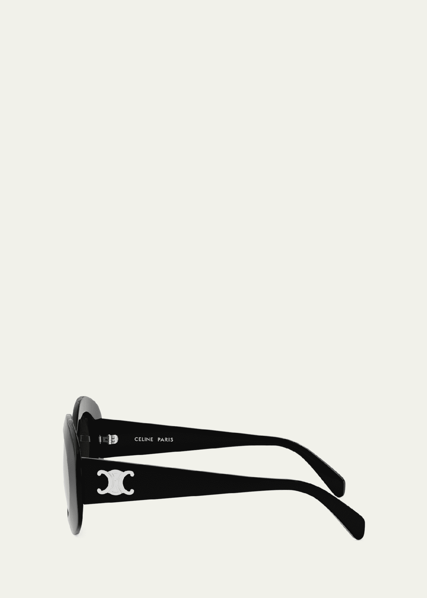 Celine Triomphe Round Acetate Sunglasses - Bergdorf Goodman