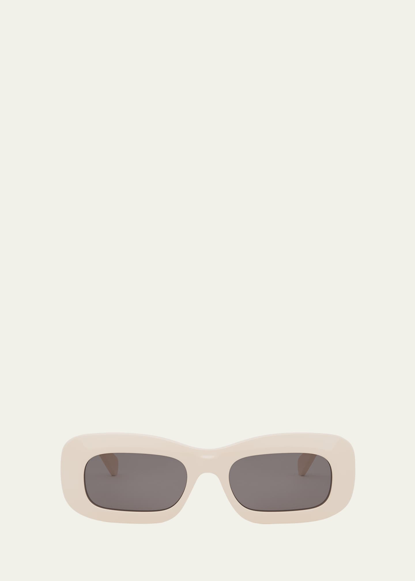 Celine Bold 3 Dots Acetate Rectangle Sunglasses - Bergdorf Goodman