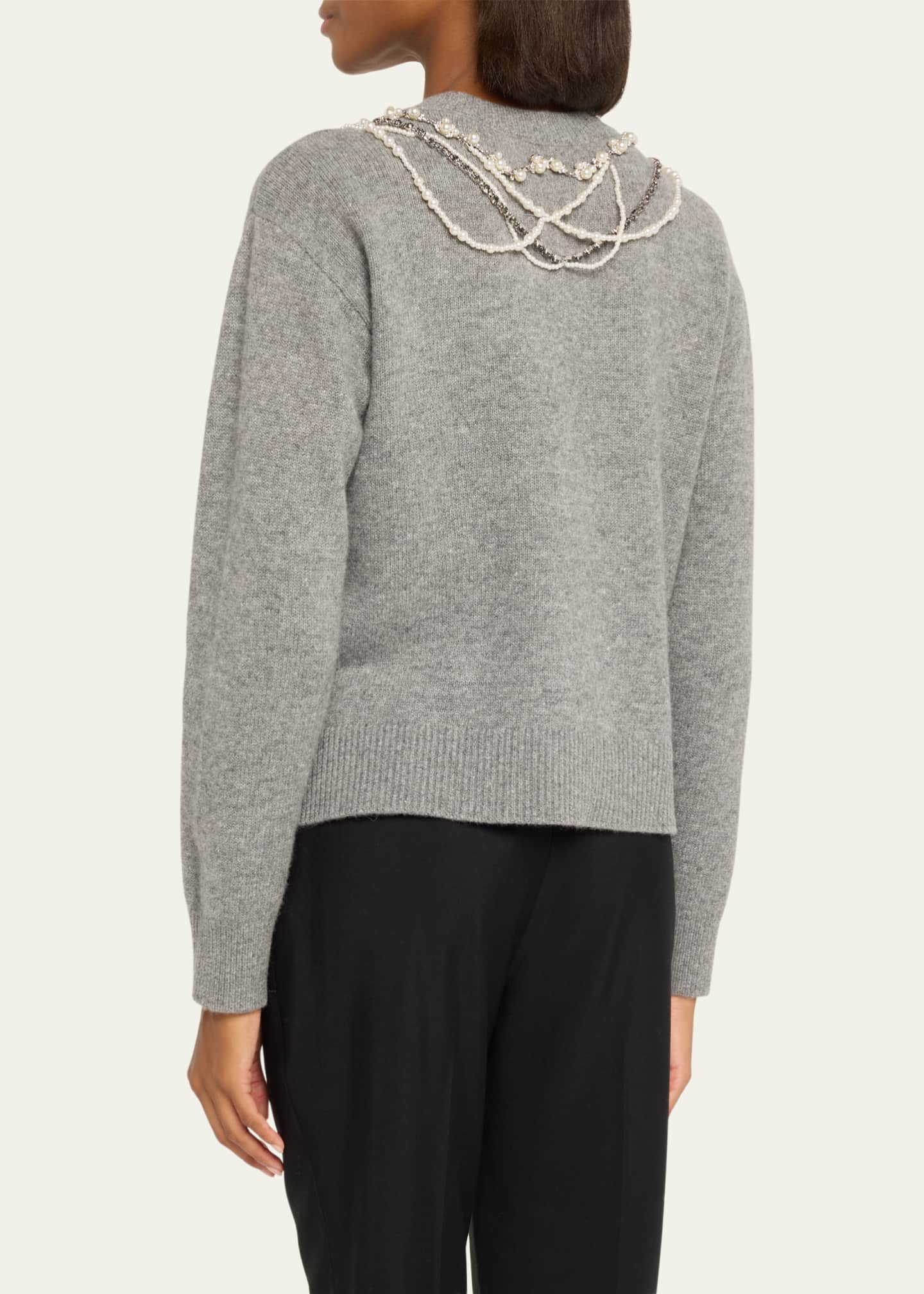 Cinq A Sept Lilliana Embellished Crewneck Pullover Bergdorf Goodman