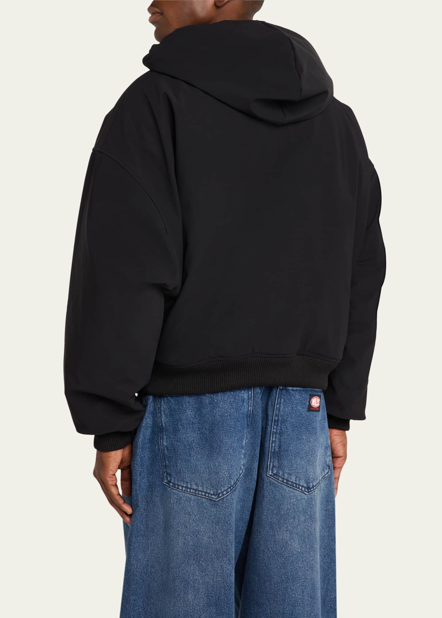 Willy Chavarria Men's Juggernaut Heavy Nylon Hooded Jacket - Bergdorf ...