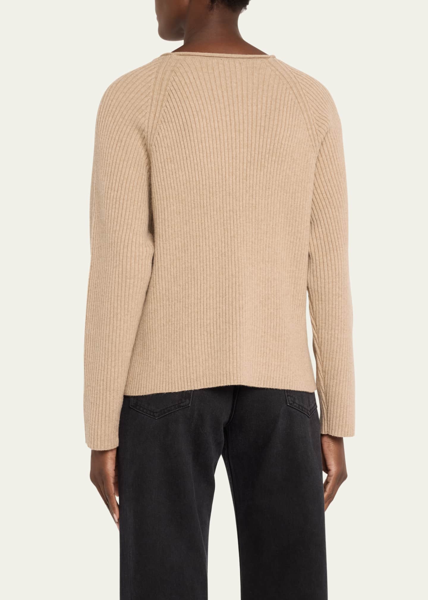 Kobi Halperin Jimi Ribbed Raglan-Sleeve Sweater - Bergdorf Goodman