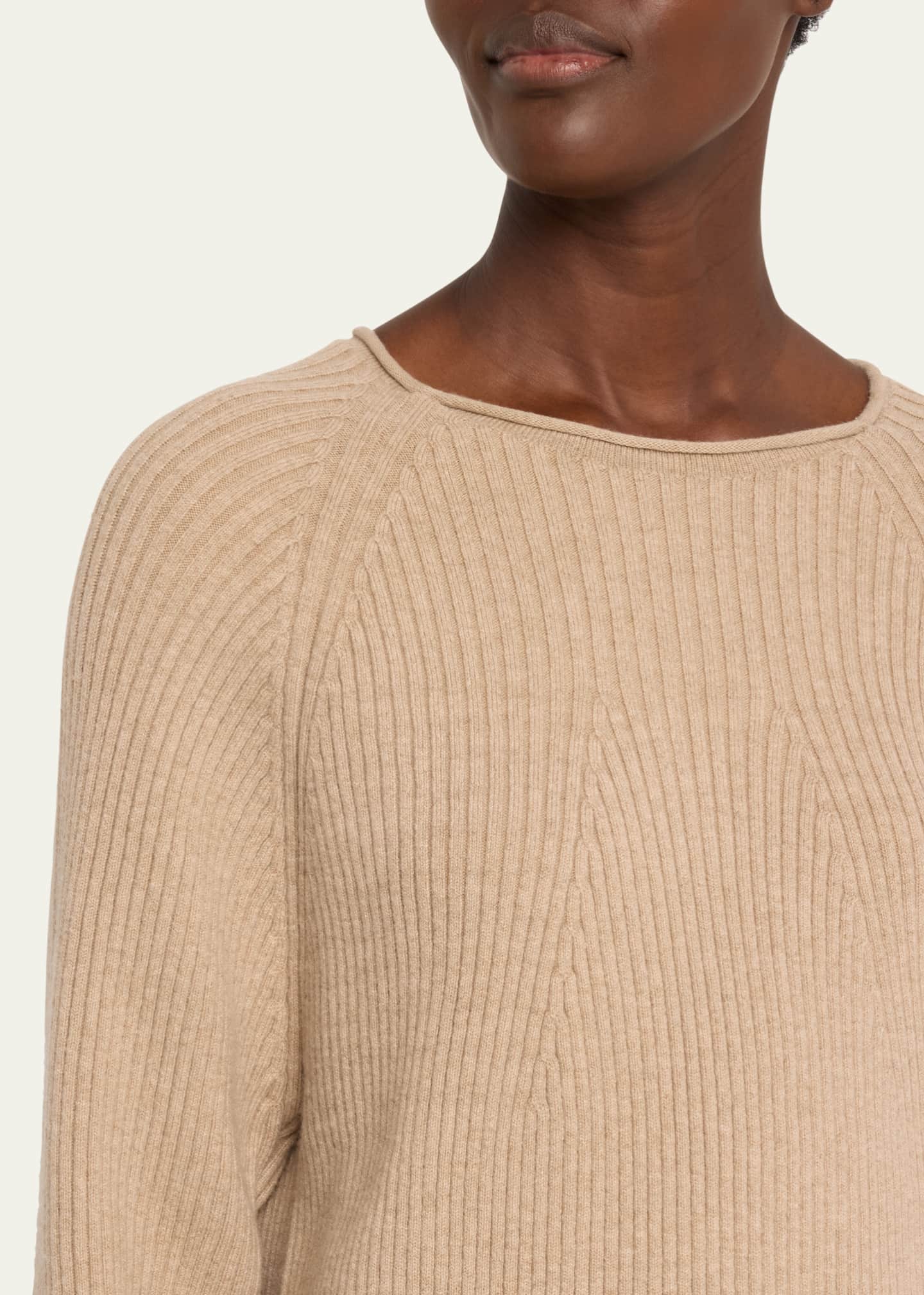Kobi Halperin Jimi Ribbed Raglan-Sleeve Sweater - Bergdorf Goodman