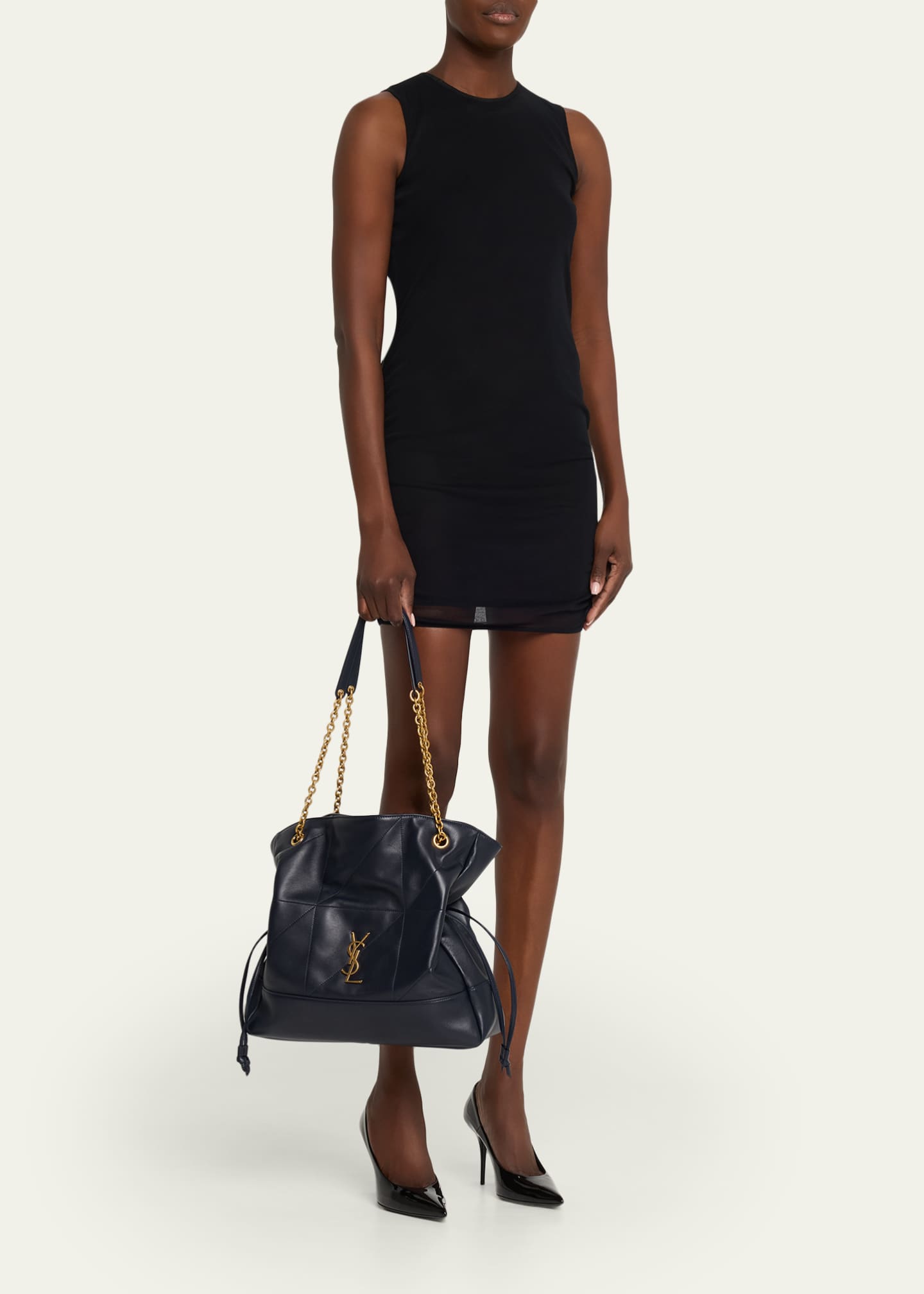 Saint Laurent Jamie 4.3 Medium Shopping Tote Bag in Quilted Leather ...