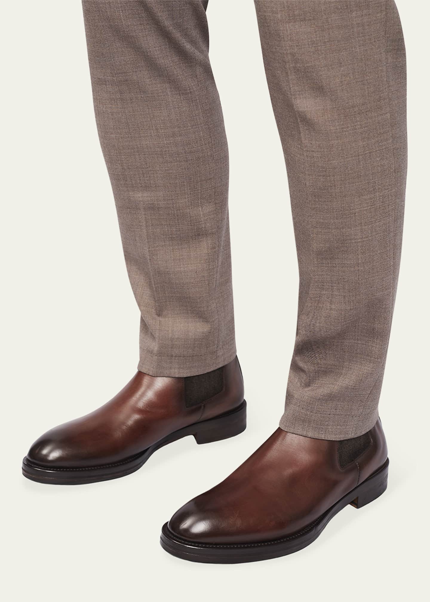 Ron White Men's Ryder Weatherproof Leather Chelsea Boots - Bergdorf Goodman