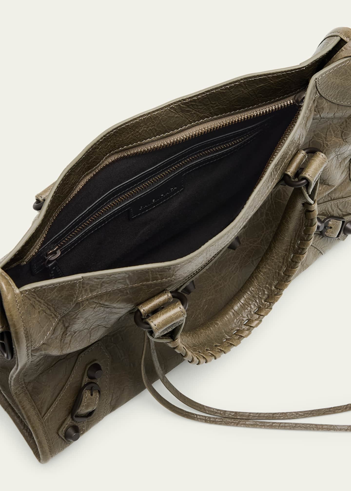 Balenciaga Le City Small Leather Top-Handle Bag - Bergdorf Goodman