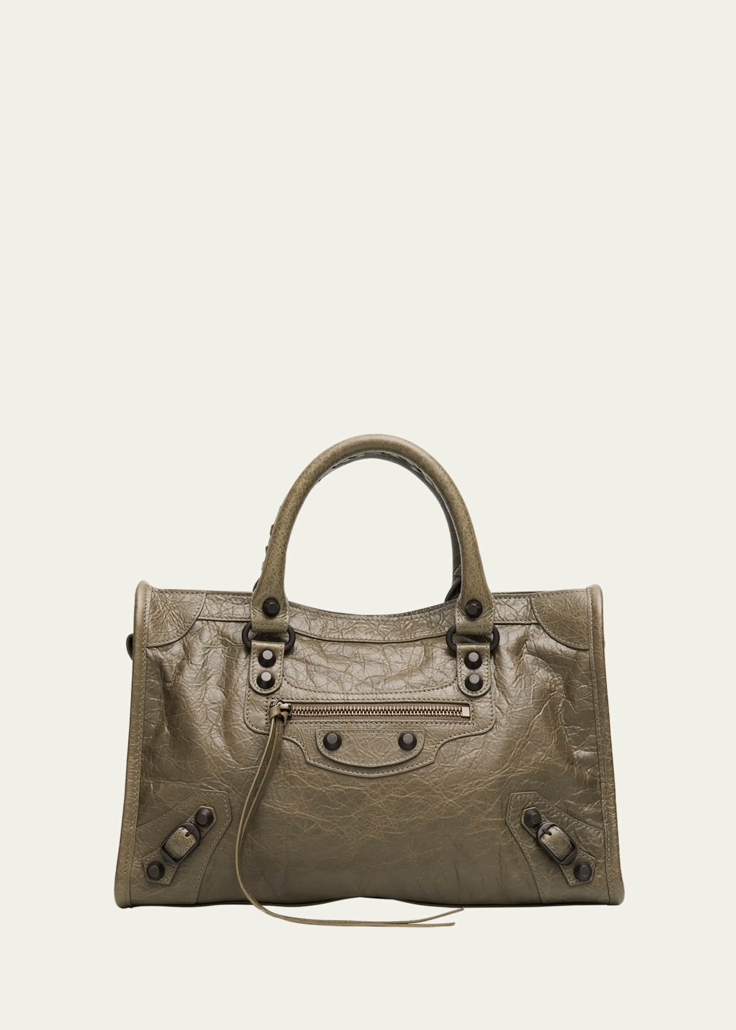 Balenciaga Le City Small Leather Top-Handle Bag - Bergdorf Goodman