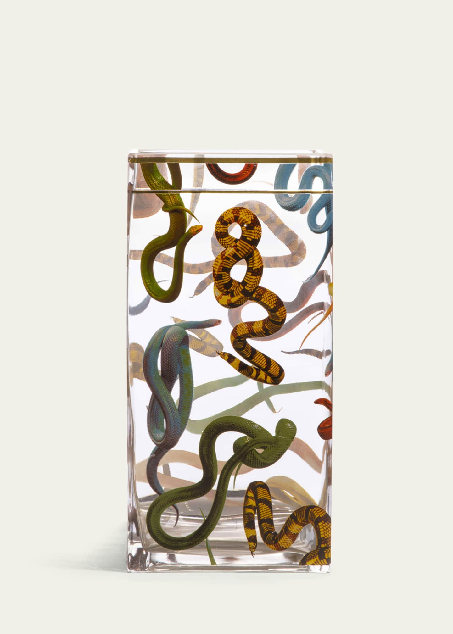 Seletti x Toiletpaper Snakes Large 12" Glass Vase - Bergdorf Goodman