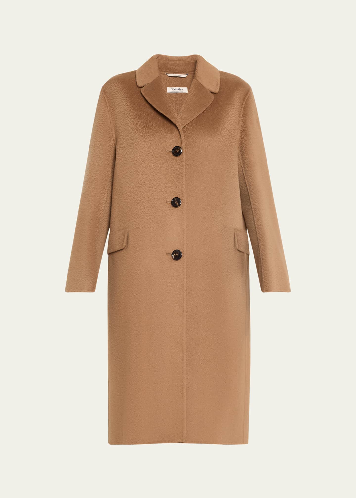 Max Mara Rubens Wool-Cashmere Trench Coat - Bergdorf Goodman