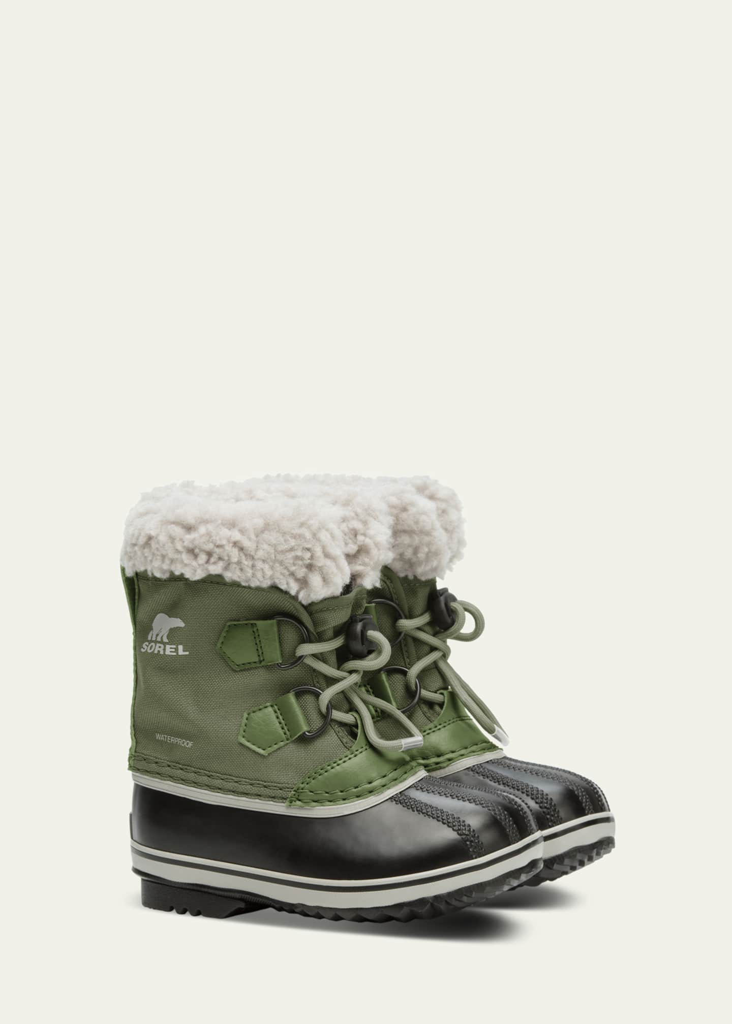 Sorel Kid's Yoot Pac™ Nylon Fleece Trim Snow Boots, Toddlers/Kids ...