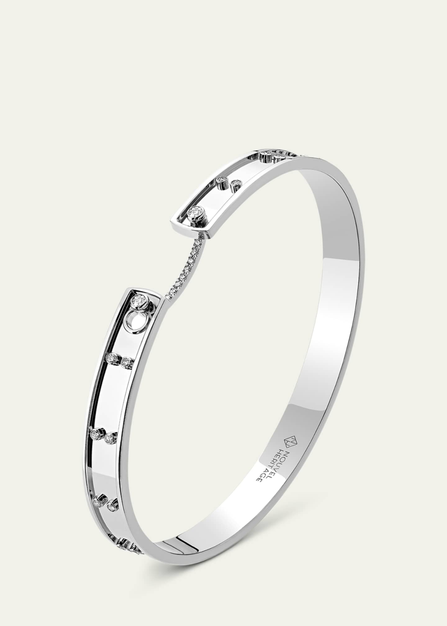 Nouvel Heritage 18K Picnic in Paris Mood Bangle - Bergdorf Goodman