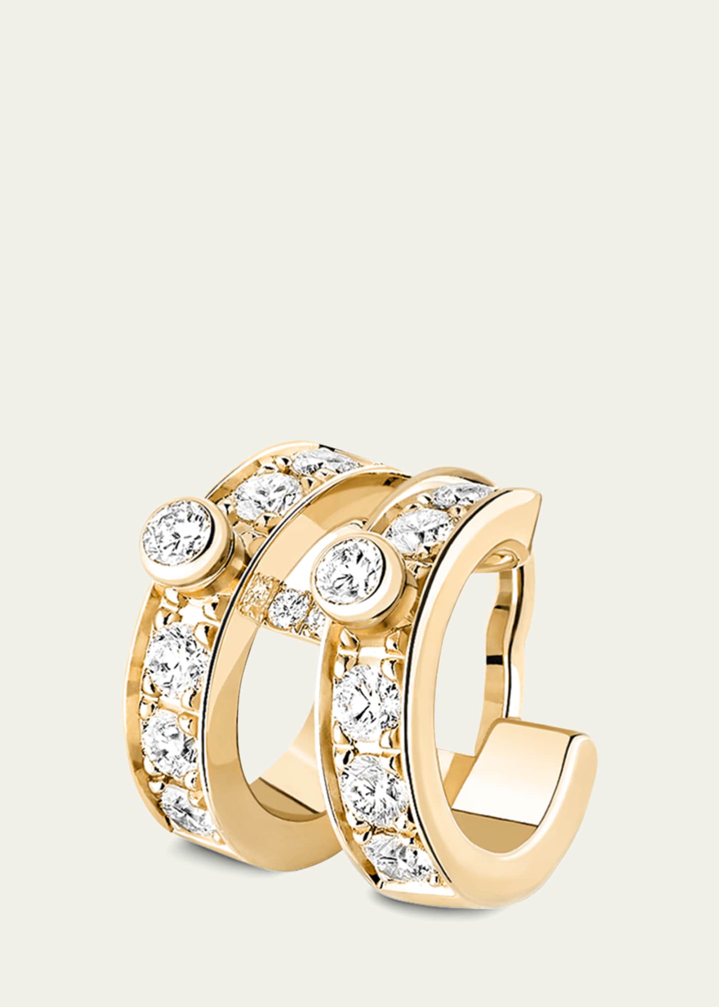 Nouvel Heritage 18K Eternity Tuxedo Ear Clip, Single - Bergdorf Goodman