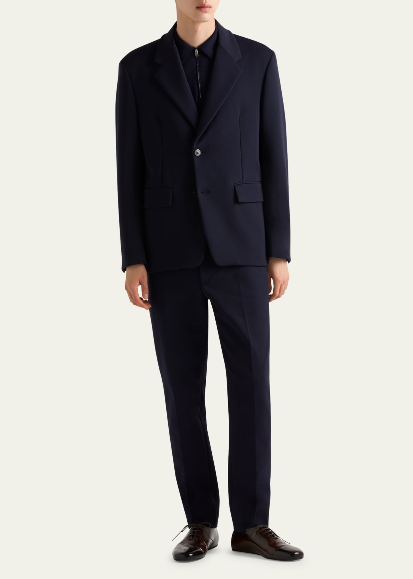 Prada Men's Gabardine Sport Coat - Bergdorf Goodman
