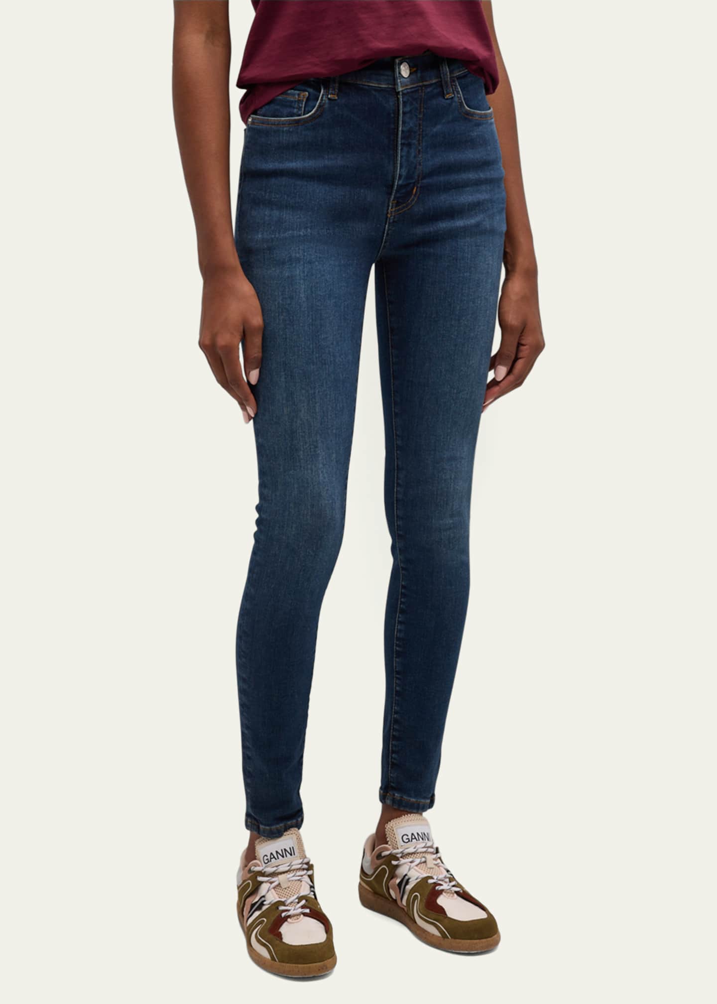 FRAME Le High Skinny Jeans - Bergdorf Goodman