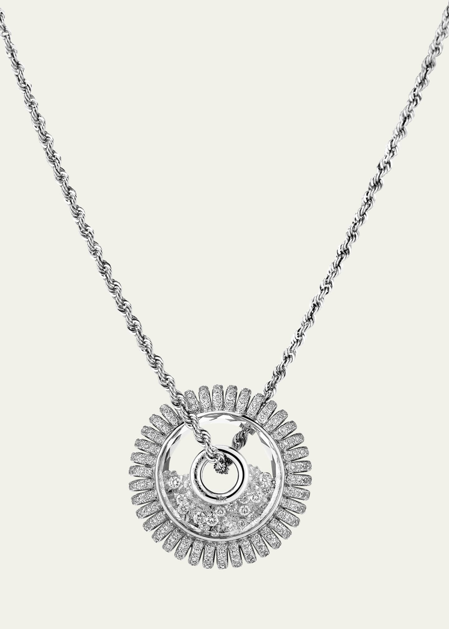 Moritz Glik Mola Roda Full Pave Kaleidoscope Shaker Necklace with Diamonds - Bergdorf Goodman