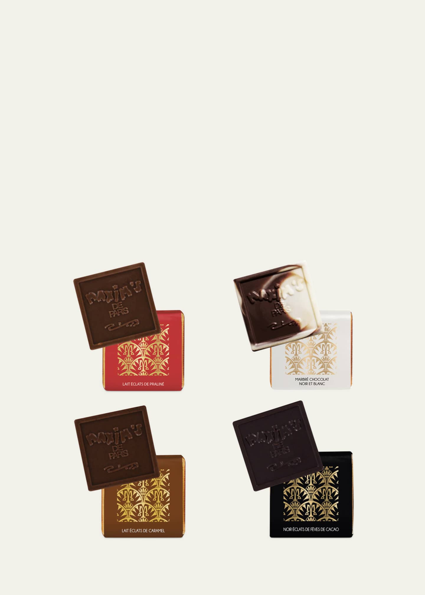 Maxim's de Paris Bonjour Paris 50-Piece Chocolate Square Tin - Bergdorf ...