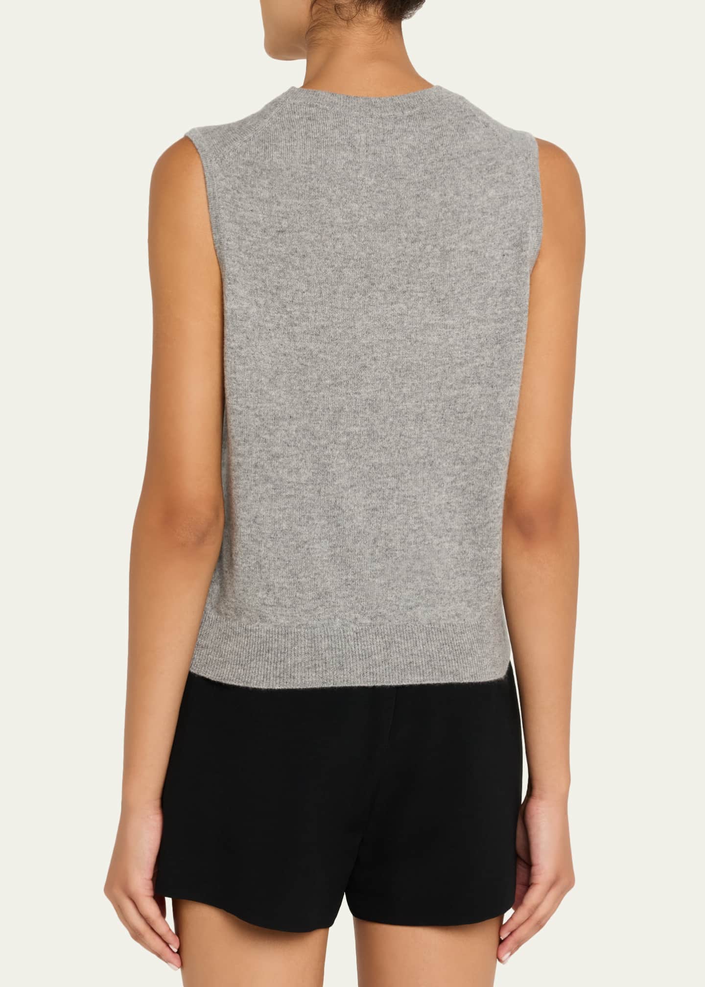 Theory Cashmere Knit Shell Top - Bergdorf Goodman