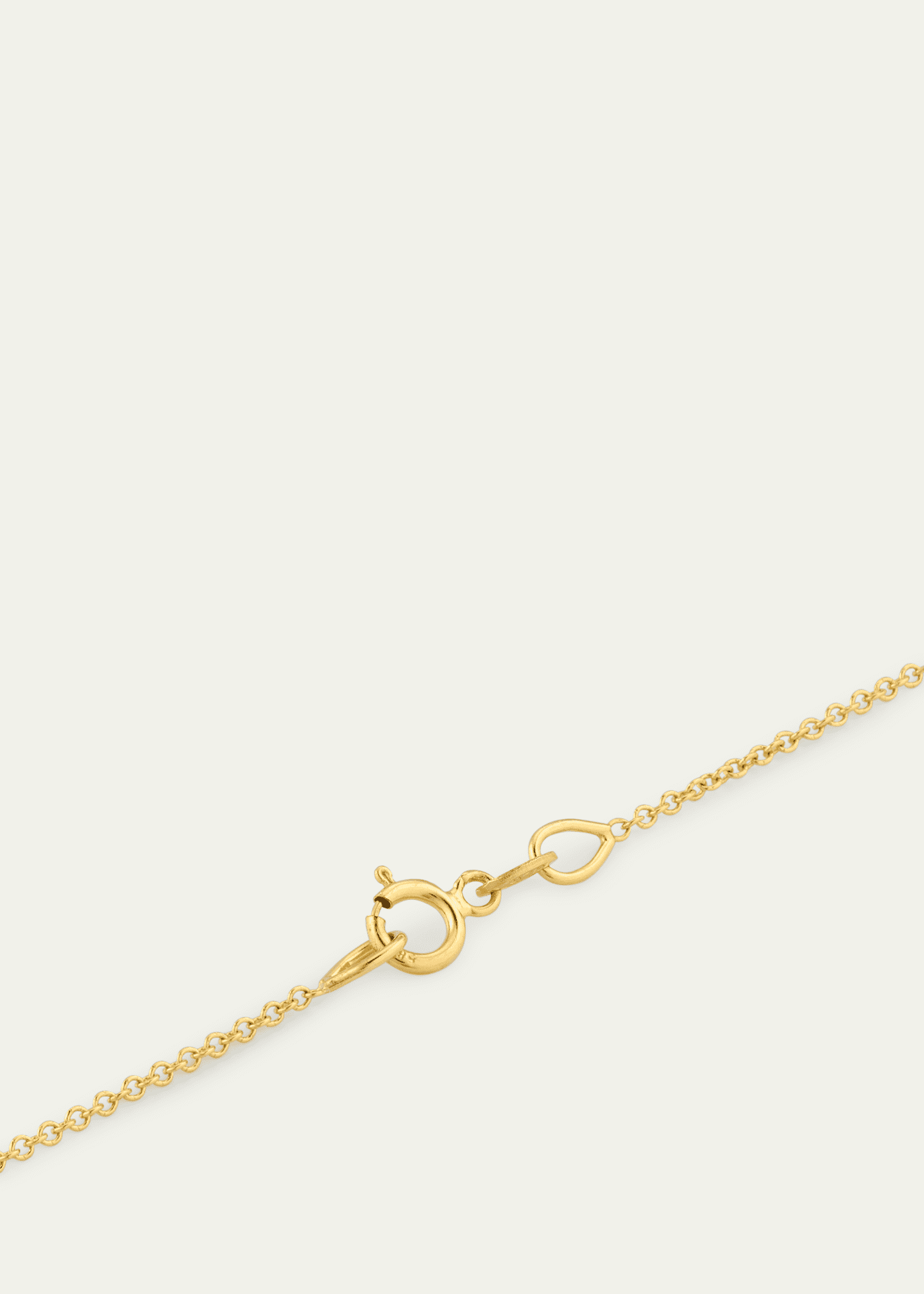 Lizzie Mandler Fine Jewelry Yellow Gold Mini Anchor Carre Diamond ...