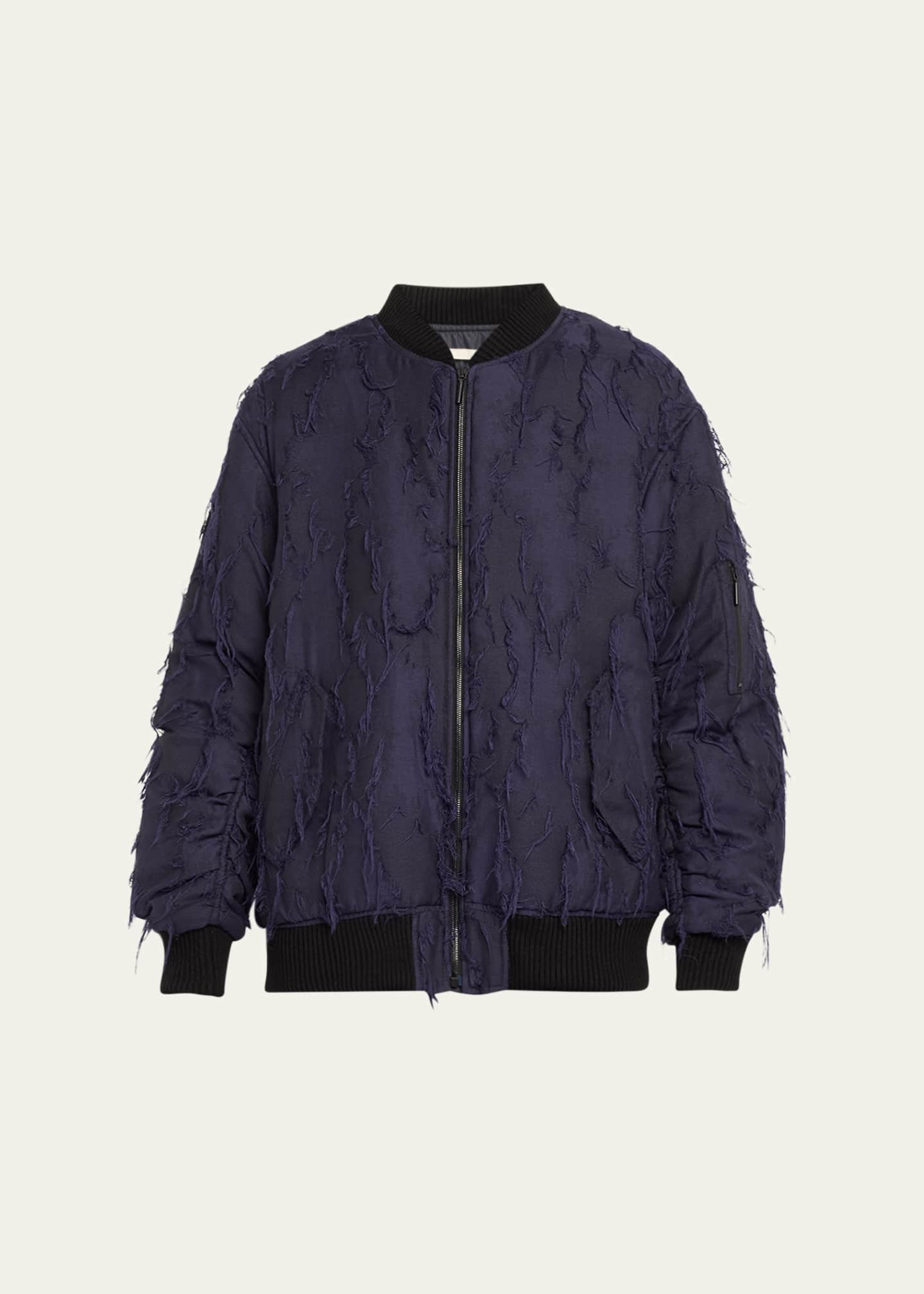 Jason Wu Collection Fray Jacquard Bomber Jacket - Bergdorf Goodman