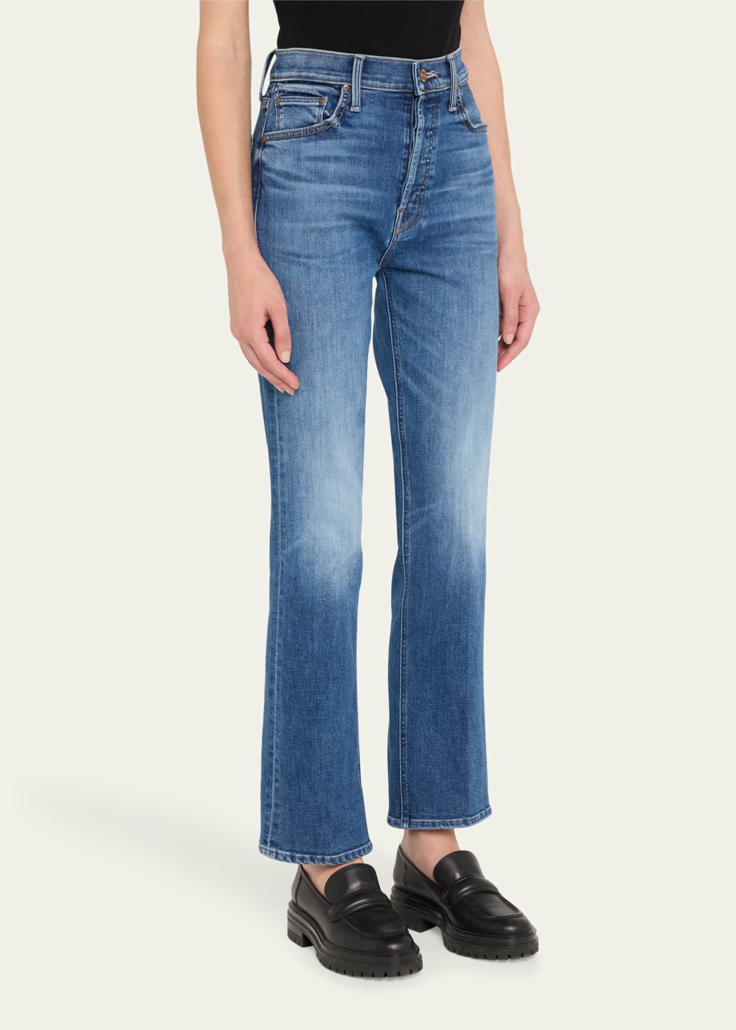 MOTHER The Tripper Flood Jeans - Bergdorf Goodman