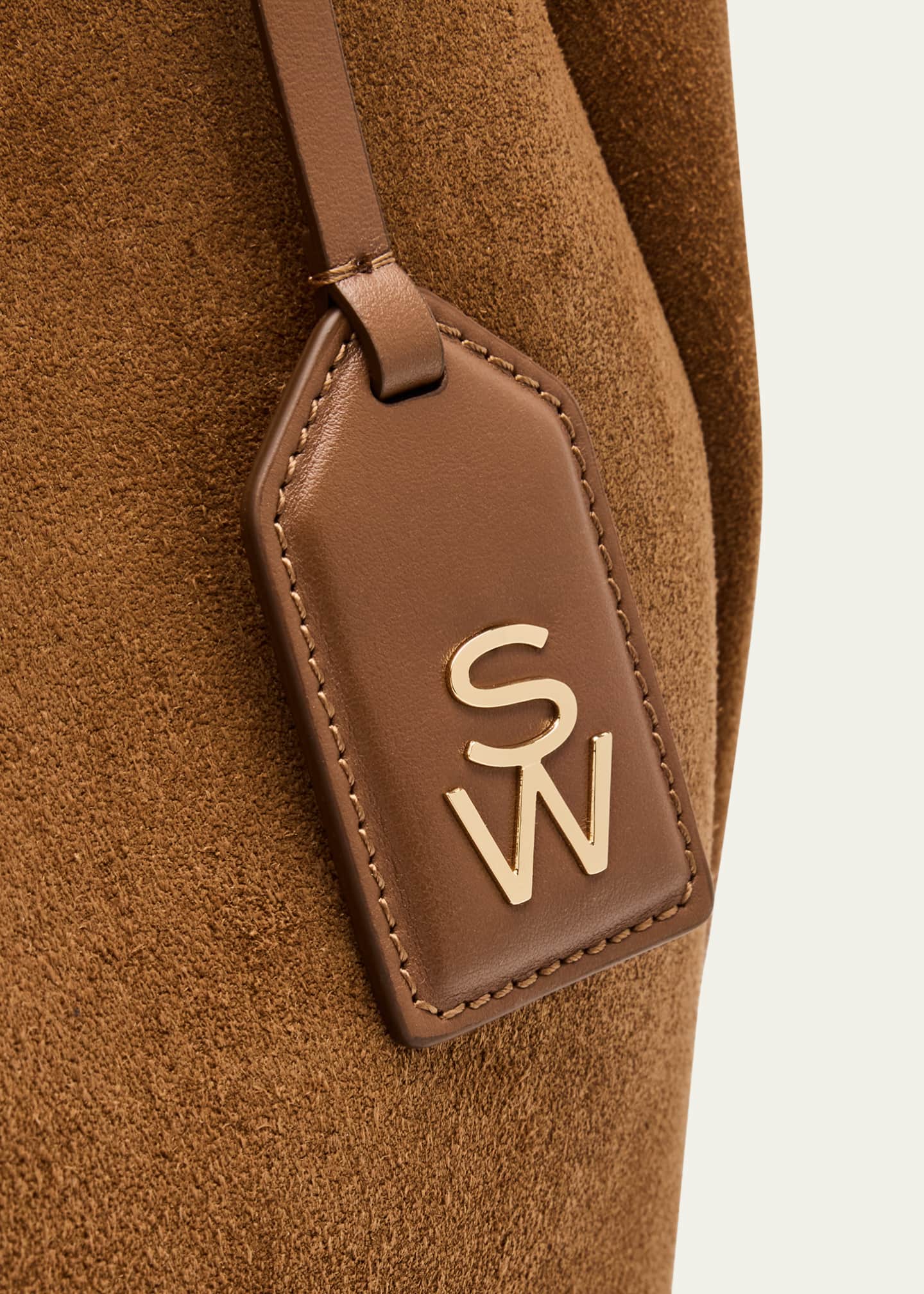 Stuart Weitzman 5050 Gogo Leather & Suede Tote Bag - Bergdorf Goodman