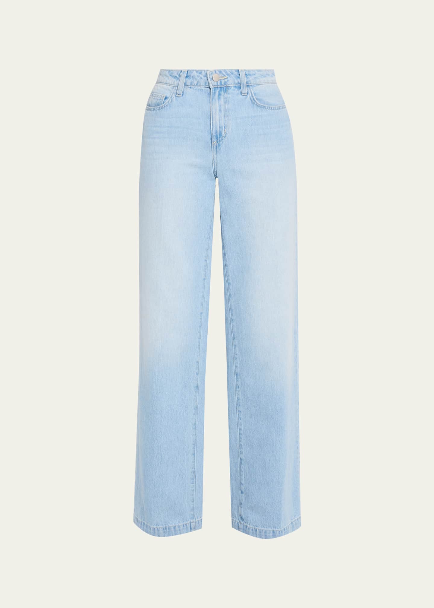 L'Agence Clayton High-Rise Wide-Leg Jeans - Bergdorf Goodman