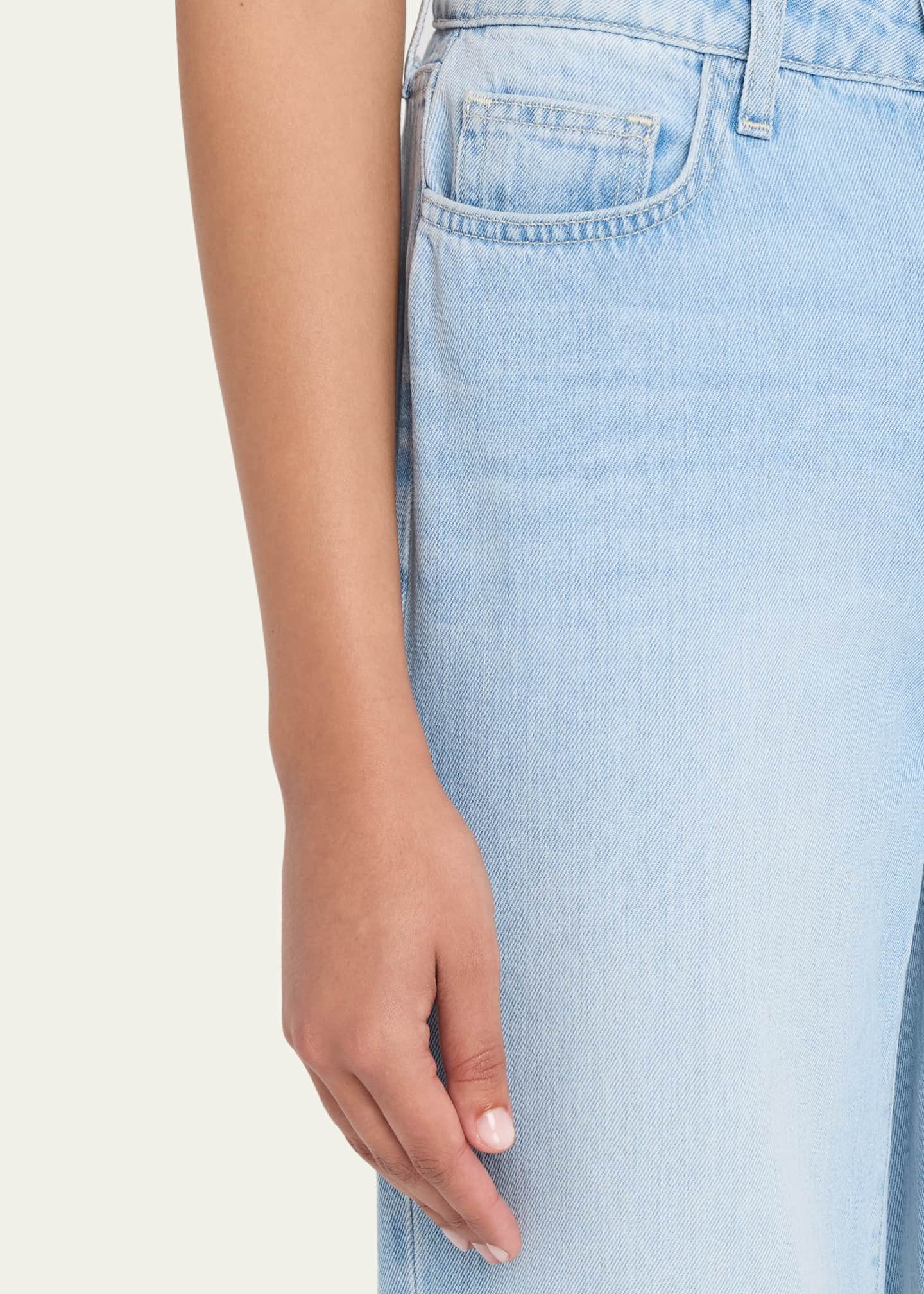 L'Agence Clayton High-Rise Wide-Leg Jeans - Bergdorf Goodman