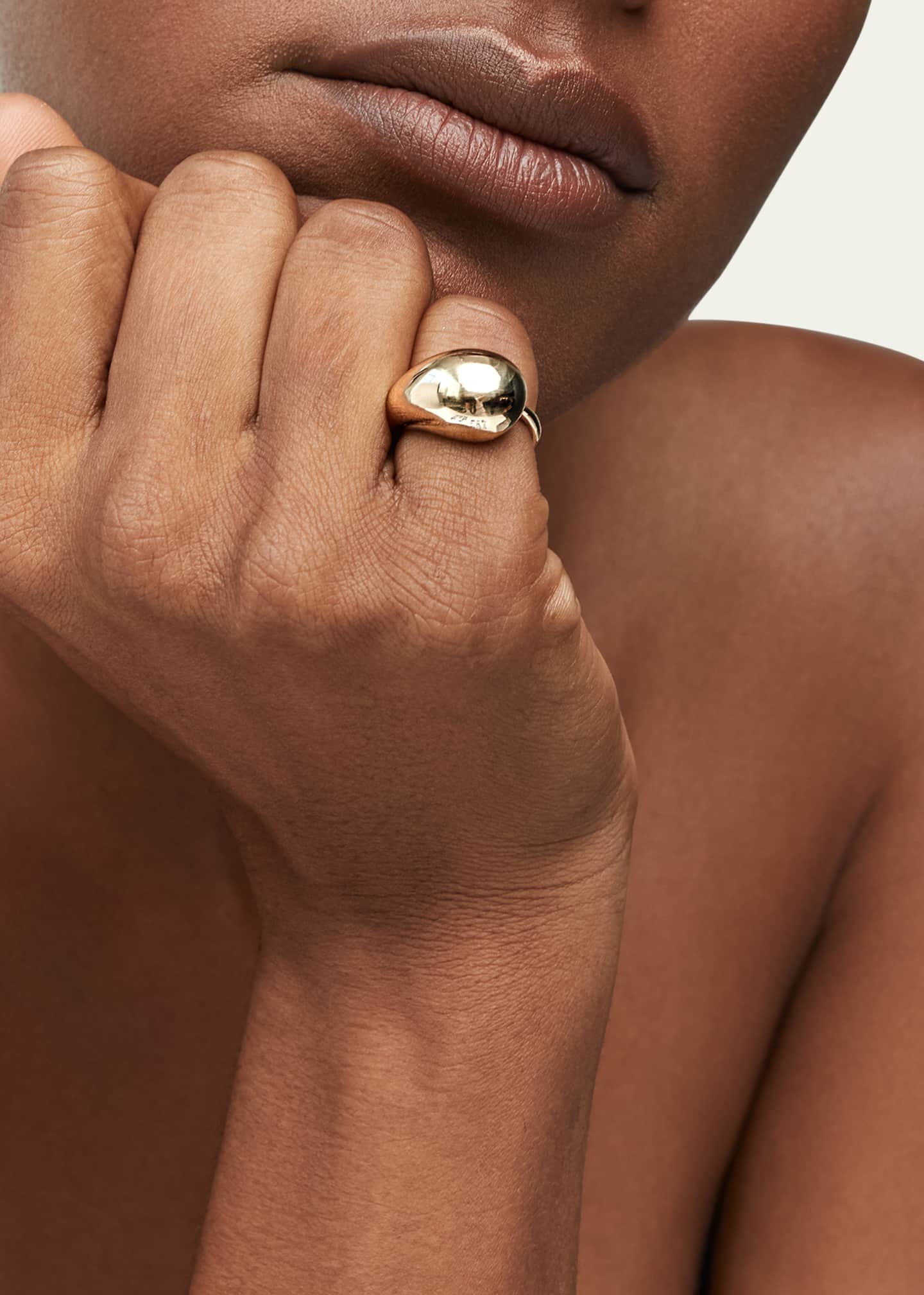 Mateo 14K Gold Water Droplet Ring - Bergdorf Goodman
