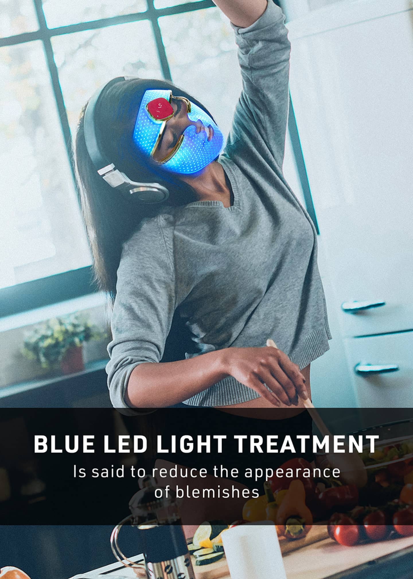 Foreo FAQ 201 Ultra-Lightweight Silicone RGB LED Face Mask - Bergdorf ...