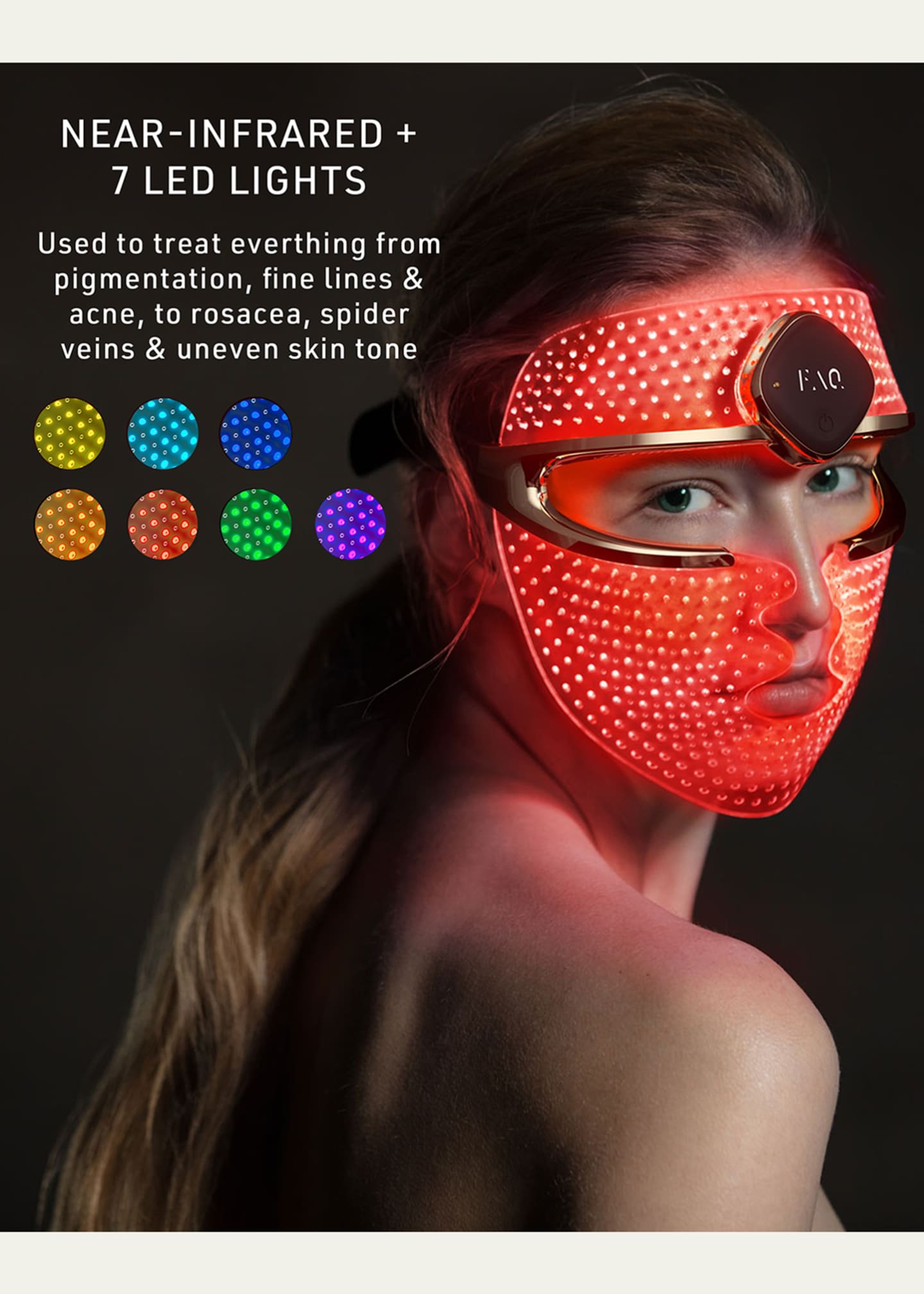 Foreo FAQ 202 Wireless Silicone LED Face Mask - Bergdorf Goodman