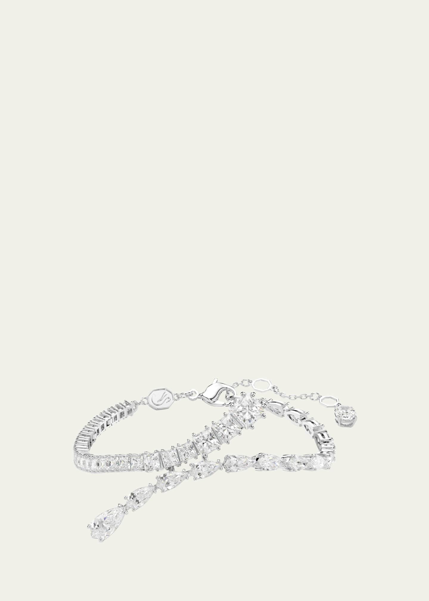 SWAROVSKI Matrix Mix-Cut Crystal Bracelet - Bergdorf Goodman