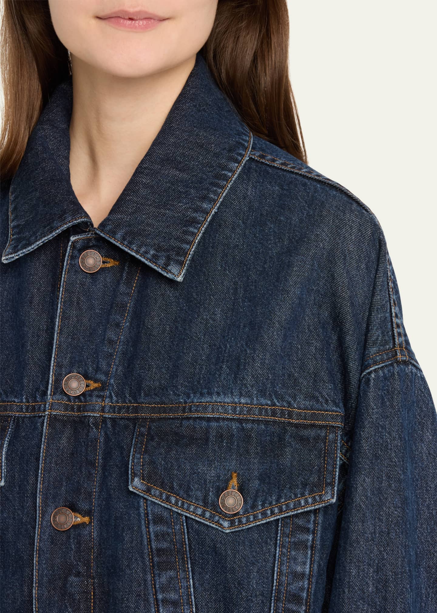 AGOLDE Dalton Denim Balloon Jacket - Bergdorf Goodman