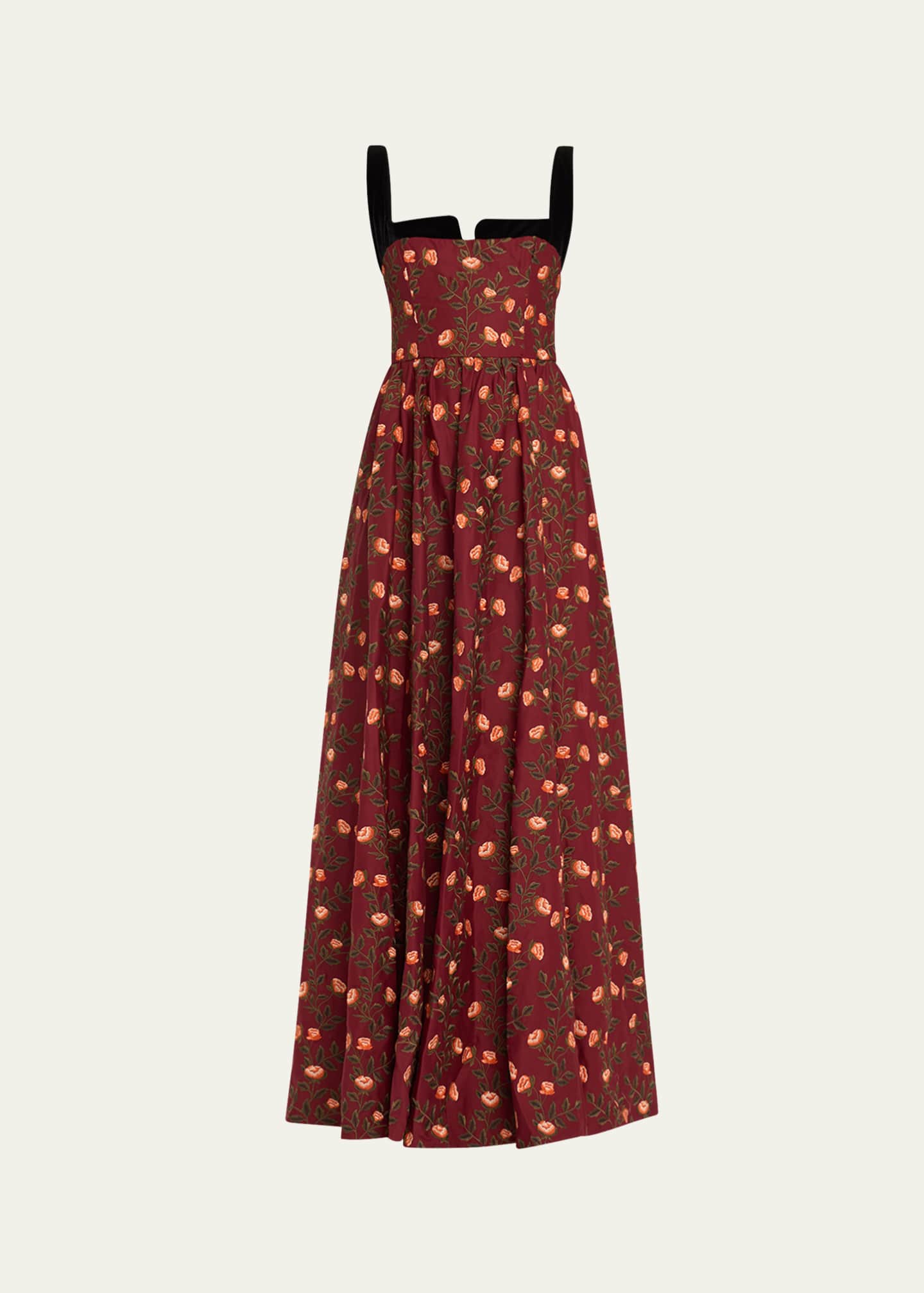 Agua by Agua Bendita Jaspe Sueno Embroidered Maxi Dress - Bergdorf Goodman