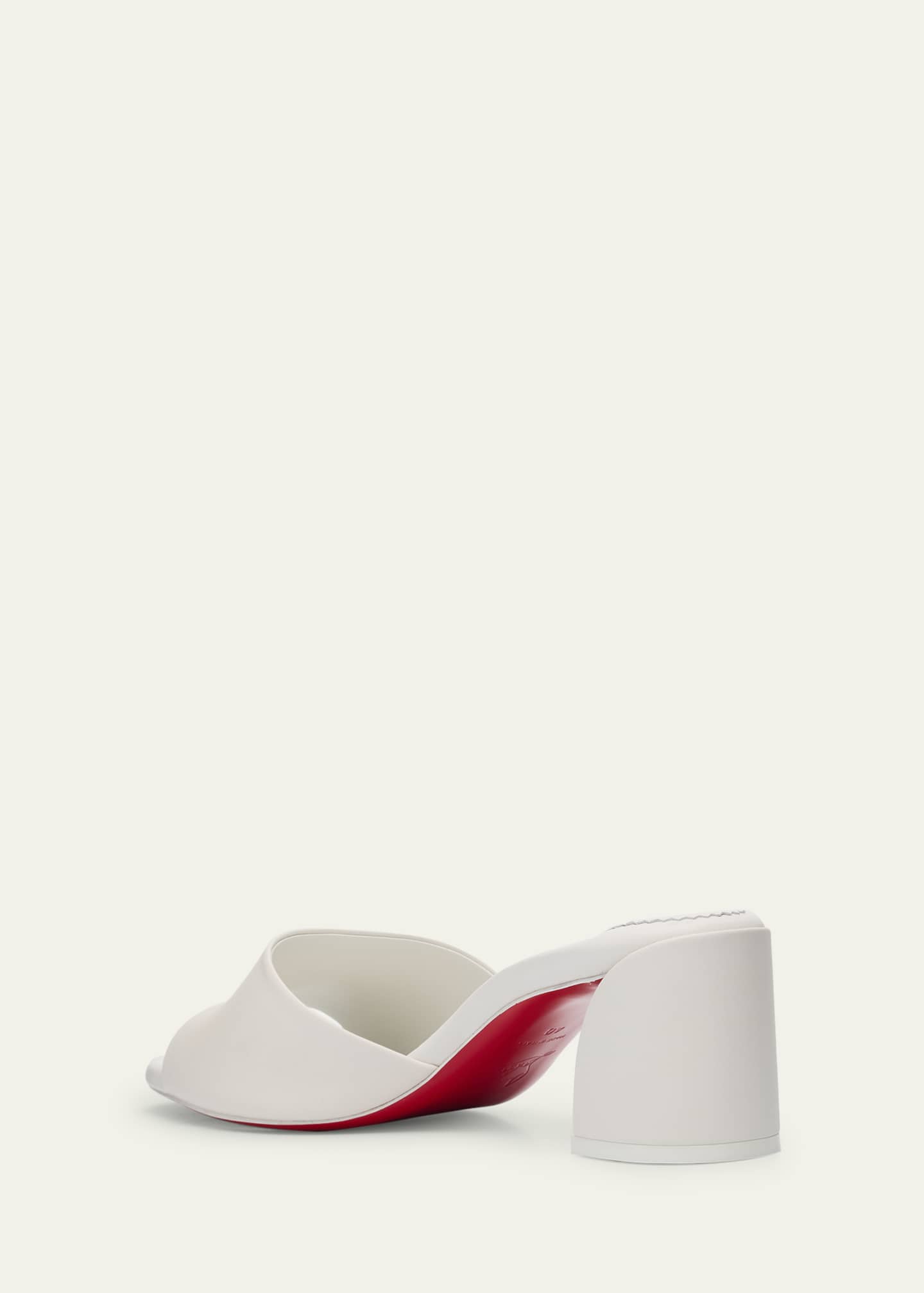Christian Louboutin 55mm Jane Leather Mule Sandals - Bergdorf Goodman
