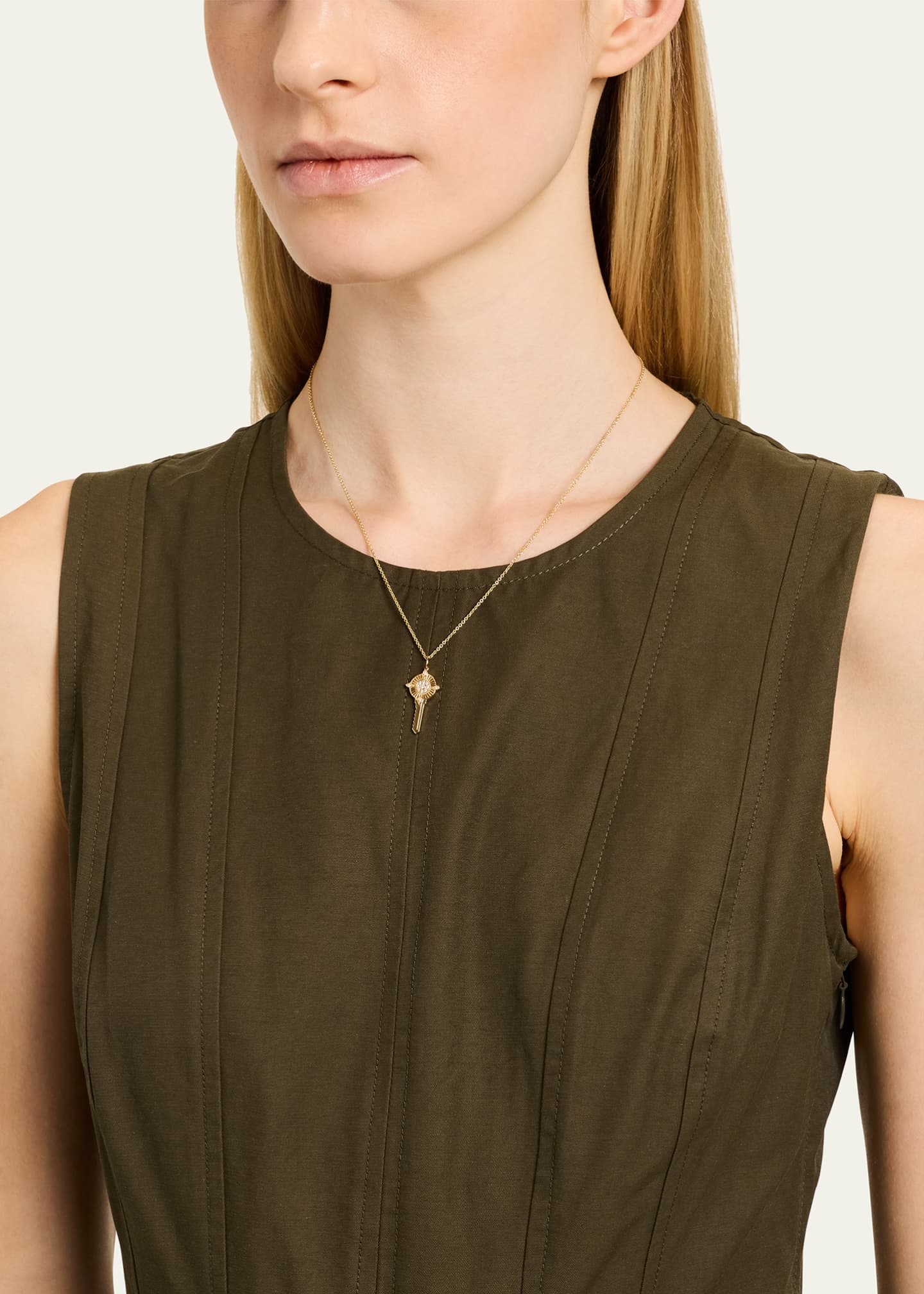 Sydney Evan 14K Yellow Gold Medium Tiffany Chain Necklace with ...