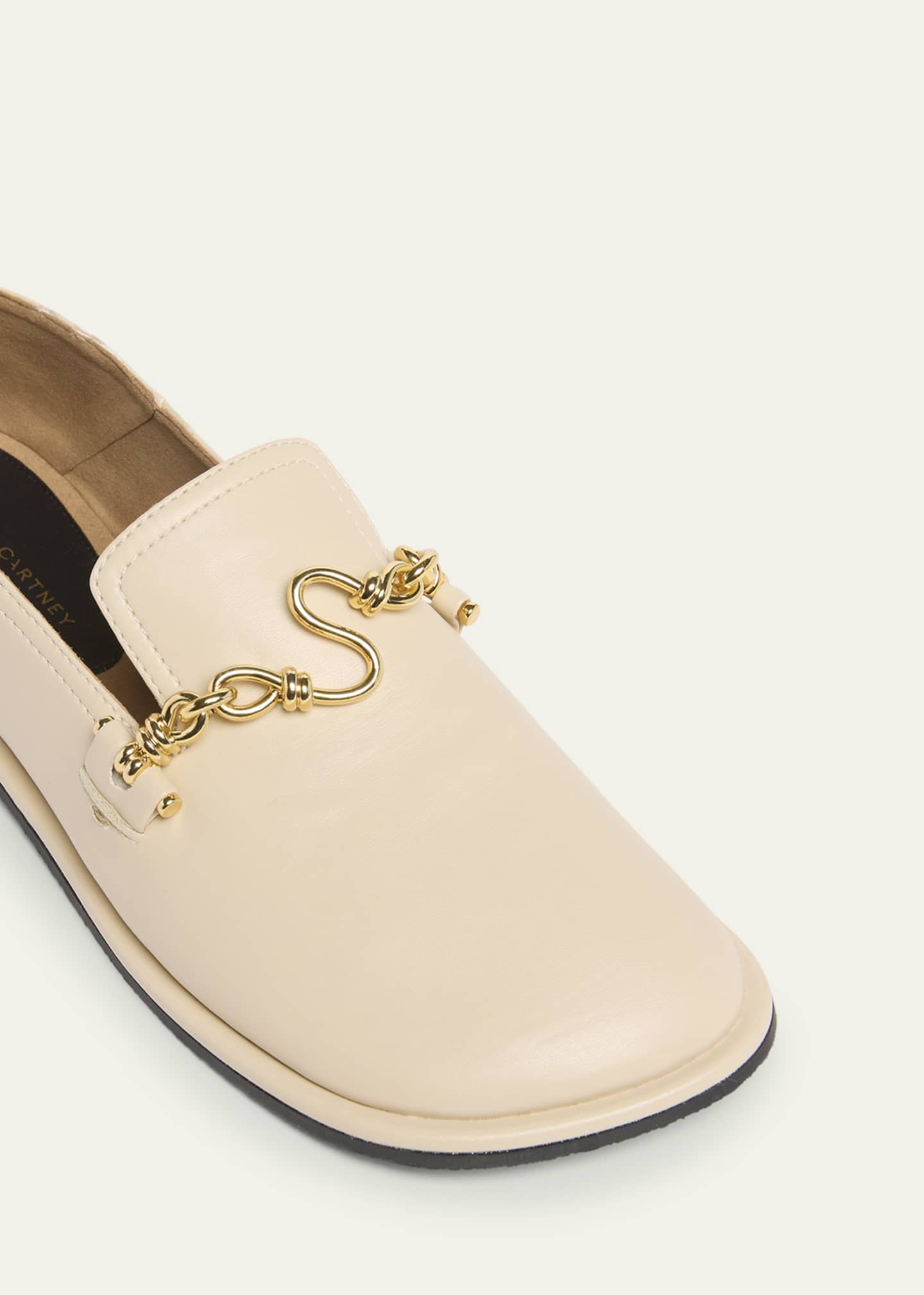Stella McCartney Ryder Semi-Shine Vegan Leather Loafers - Bergdorf Goodman