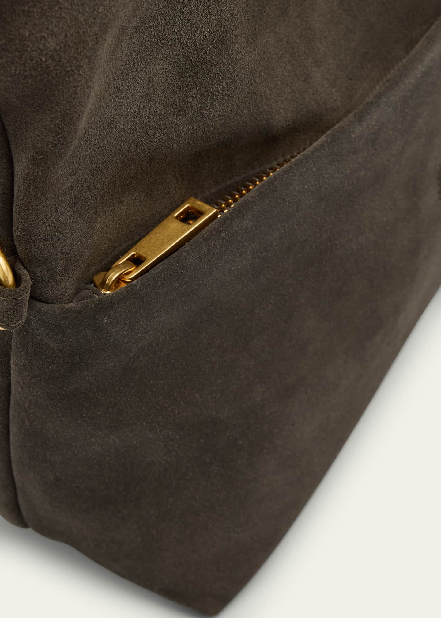 SIMKHAI Phoenix Fold-Over Flap Suede Tote Bag - Bergdorf Goodman