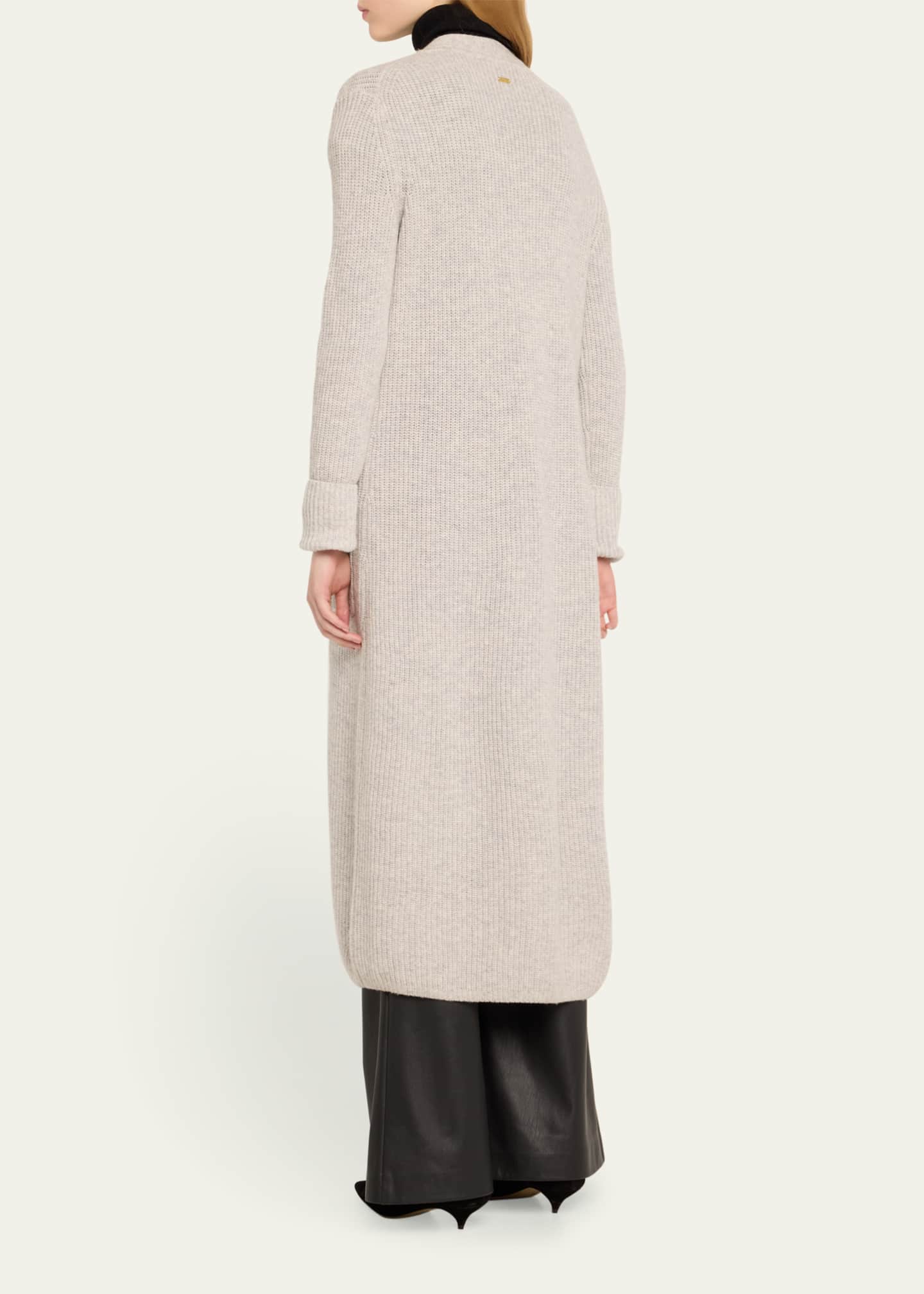 Toccin Isabella Long Wool-Cashmere Cardigan - Bergdorf Goodman
