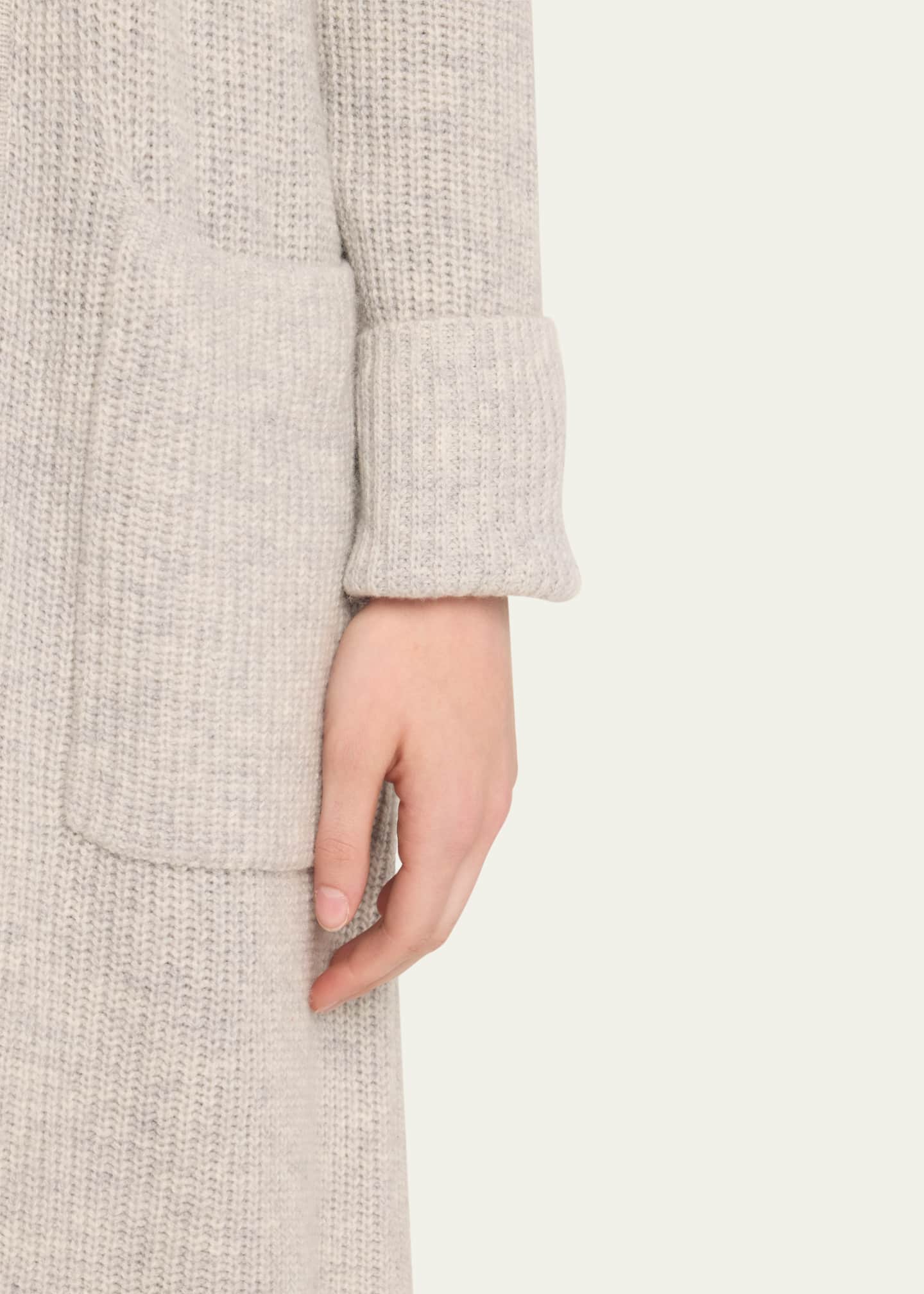 Toccin Isabella Long Wool-Cashmere Cardigan - Bergdorf Goodman