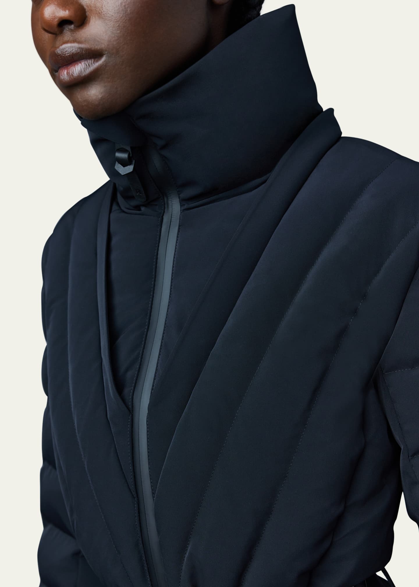 Mackage Elita Down Ski Jacket with Removable Shearling Trim - Bergdorf ...