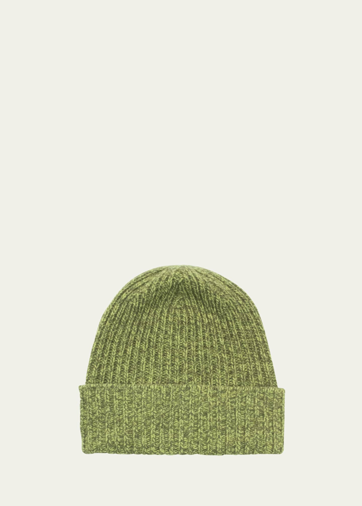 Portolano Two Tone Tweed Cashmere Beanie - Bergdorf Goodman