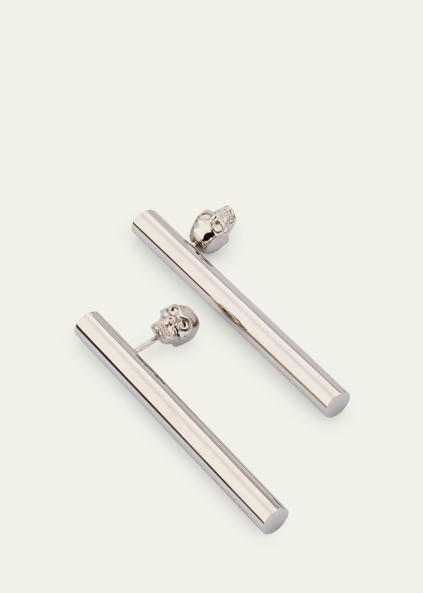 McQueen Logo Cross Bar Earrings - Bergdorf Goodman