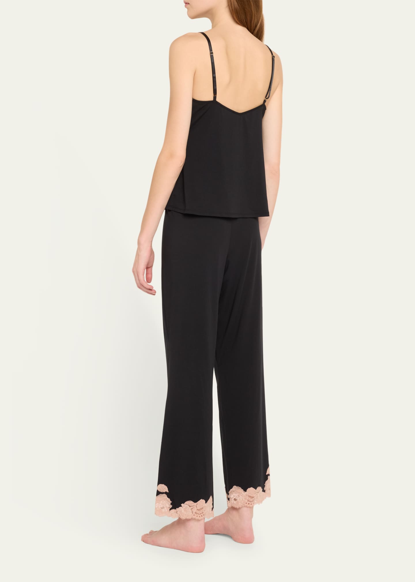 Josie Natori Imagine Lace-Trim Jersey Cami - Bergdorf Goodman