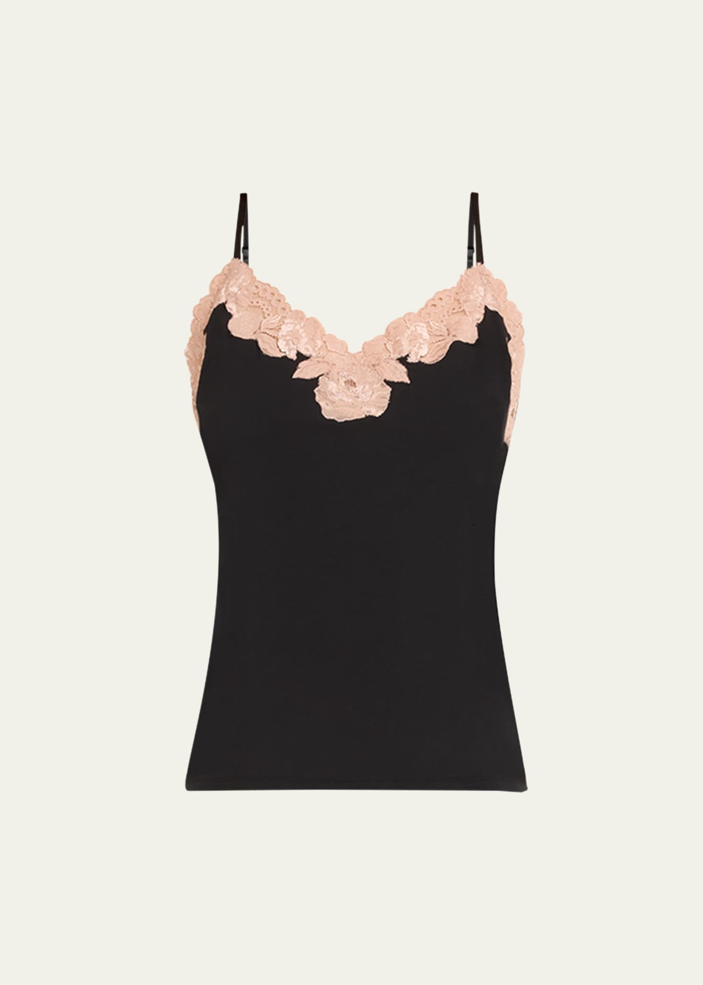 Josie Natori Imagine Lace-Trim Jersey Cami - Bergdorf Goodman