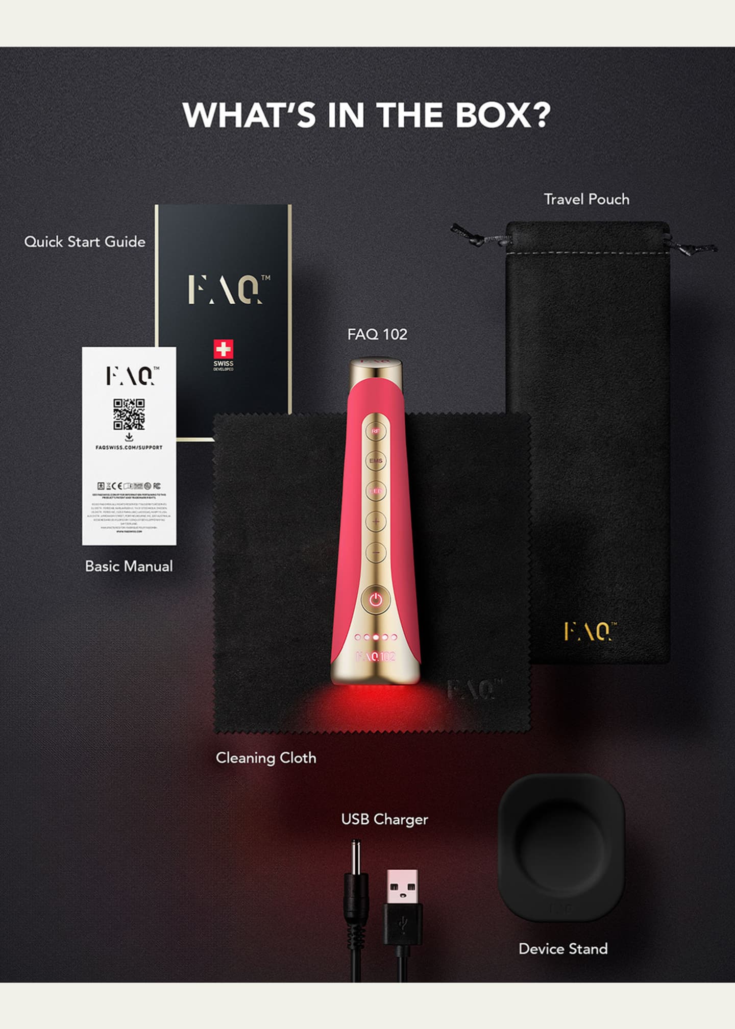 Foreo FAQ 102 Radio Frequency, EMS and LED Facial Rejuvenation ...